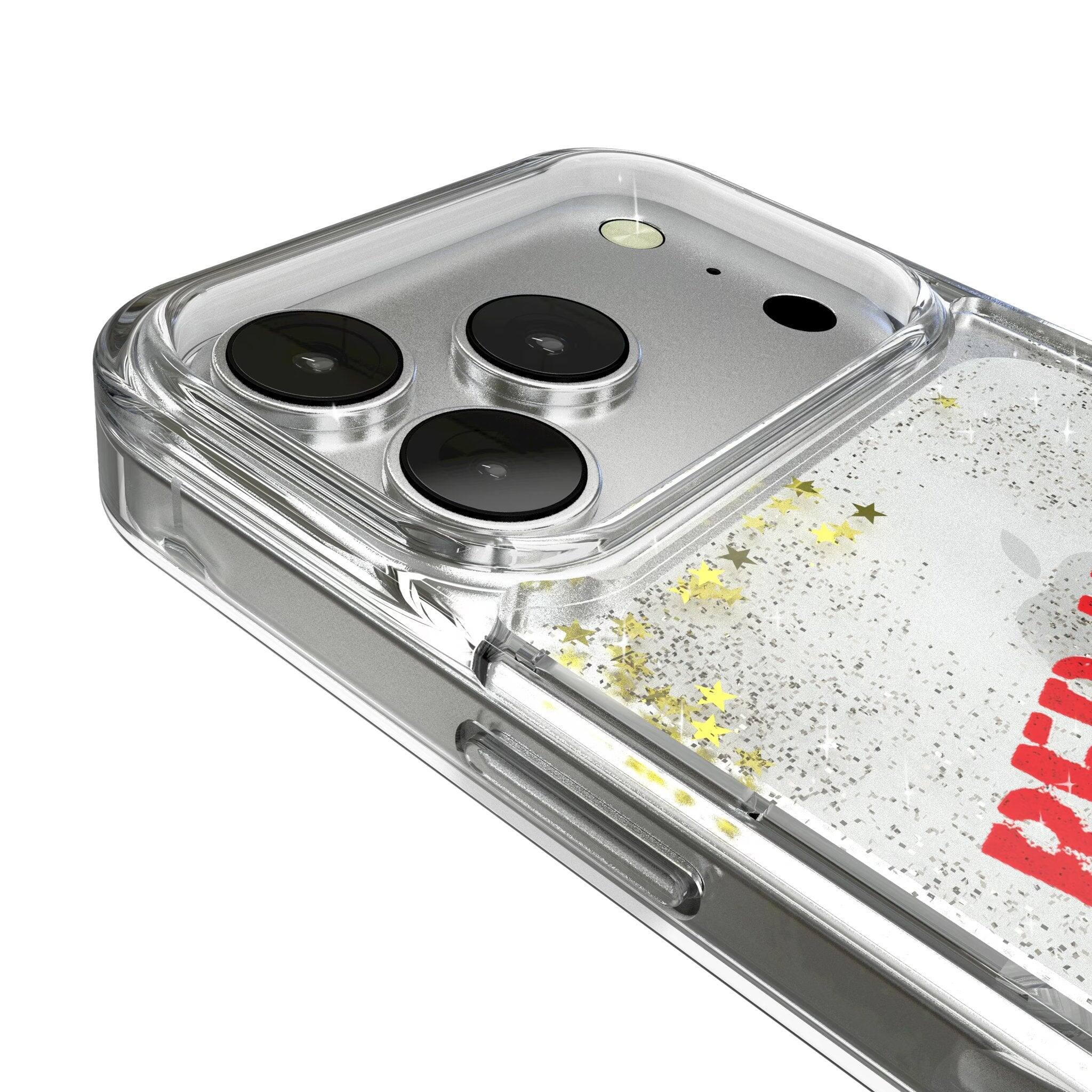 Keyscaper Marvel Badge Glitter Phone Case Apple iPhone 17 Pro Max Red ...