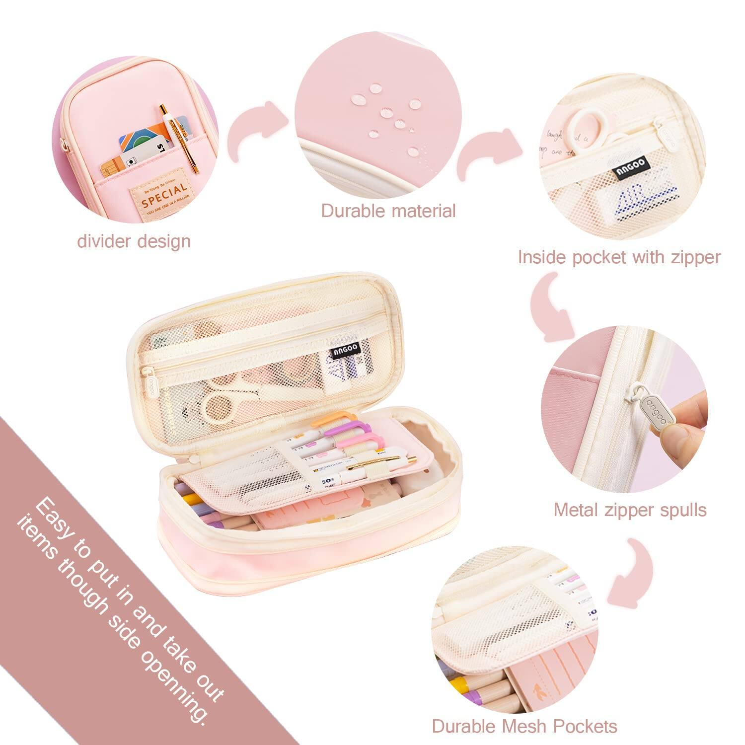 Paradigms Interiors Expandable Pencil Case With Compartments Large ...