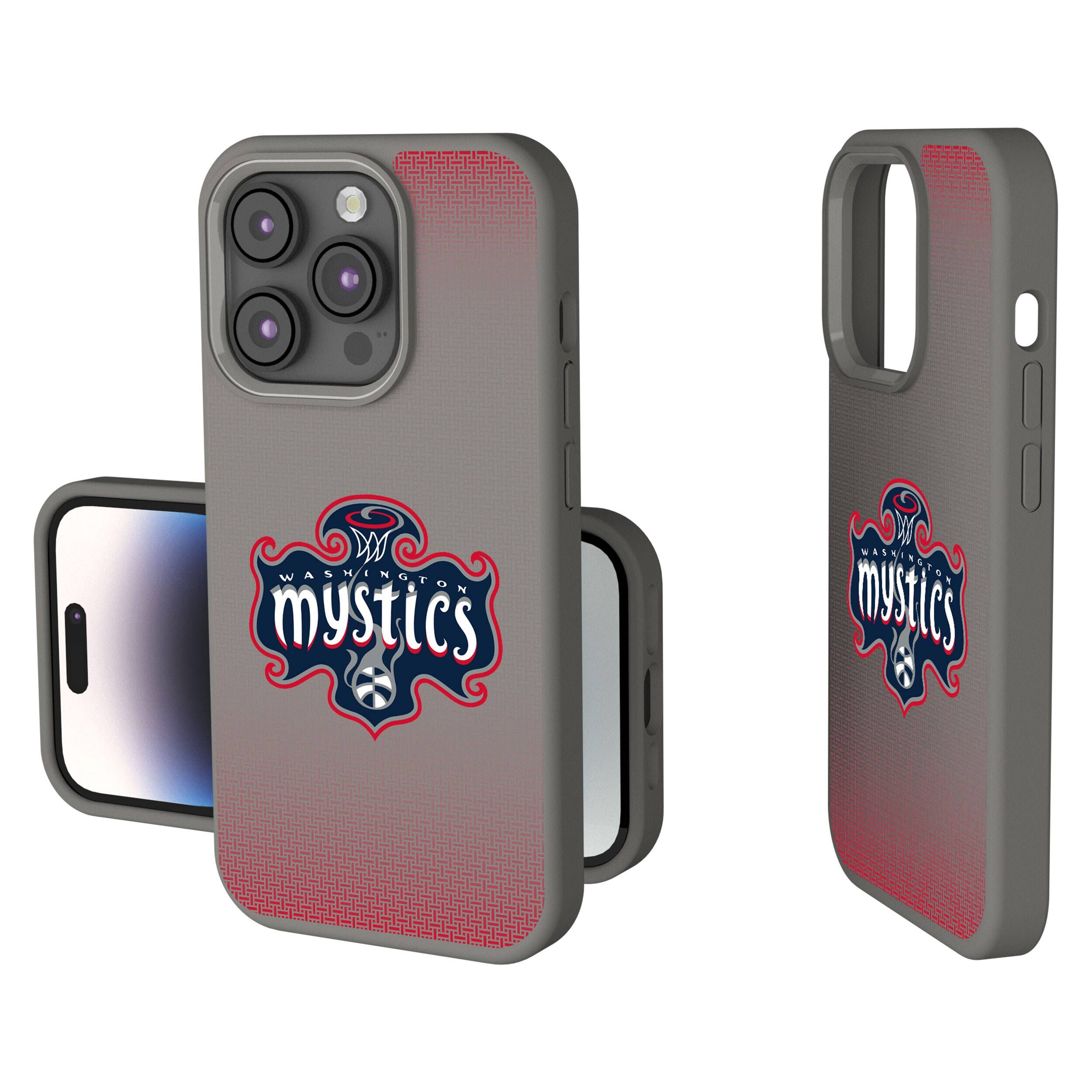 Keyscaper WNBA Washington Mystics Linen Logo iPhone Soft Touch Case 15 ...