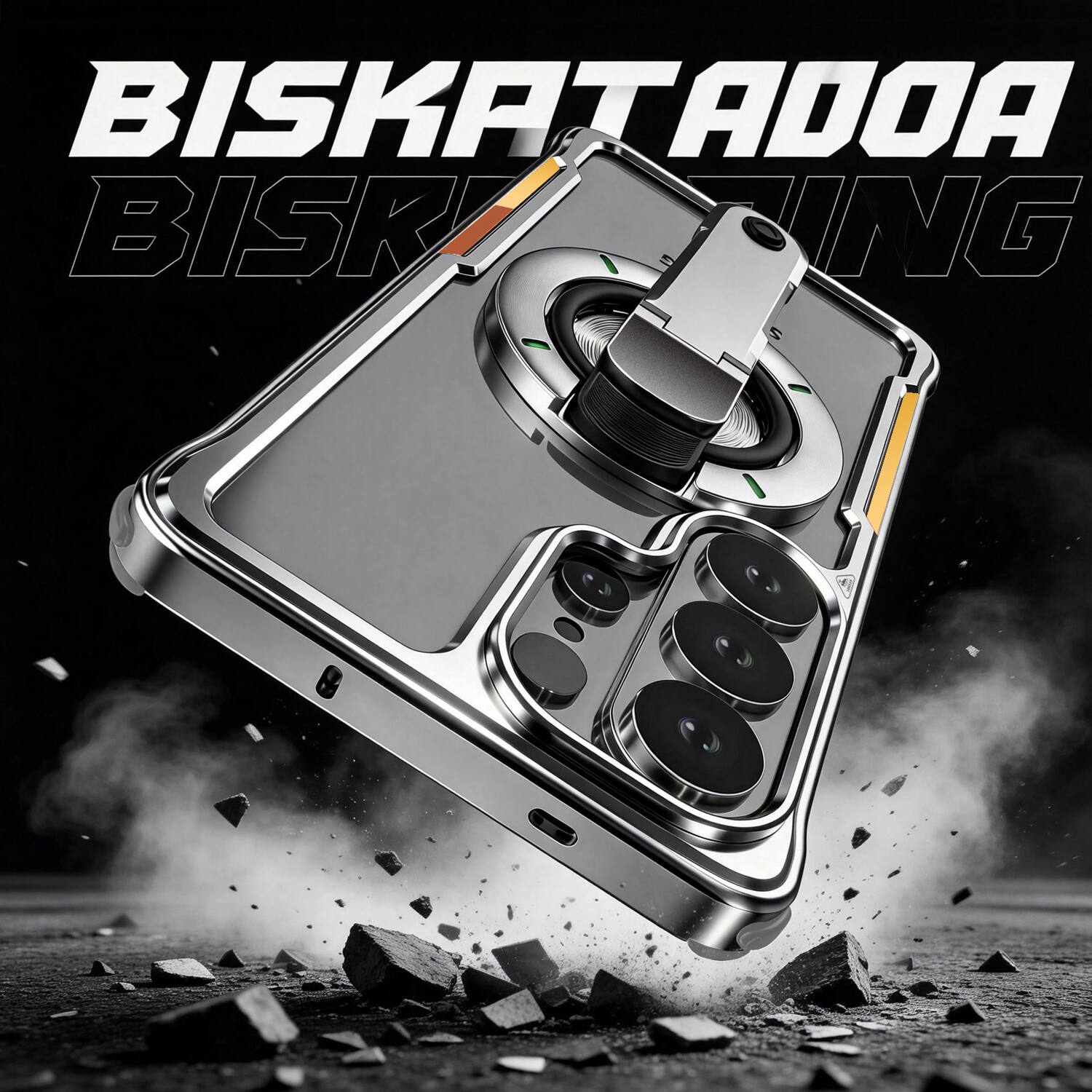 Dteck for Samsung Galaxy S26 Ultra Metal Frame Magnetic Case,Shockproof ...