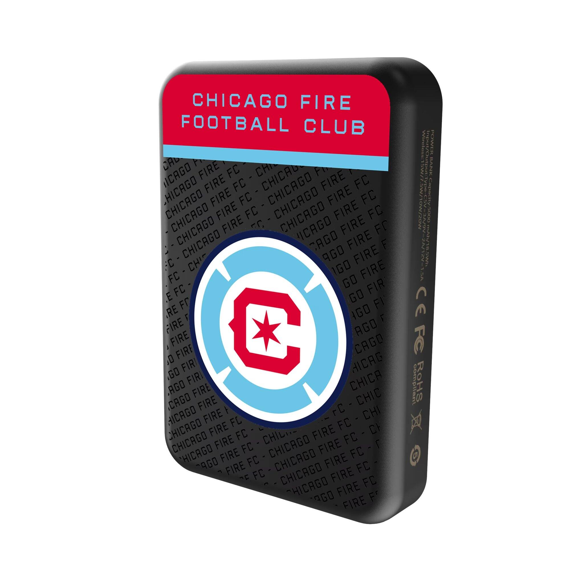 Keyscaper Chicago Fire 5000mAh Wireless Mag Power Bank Blue 4799818 ...