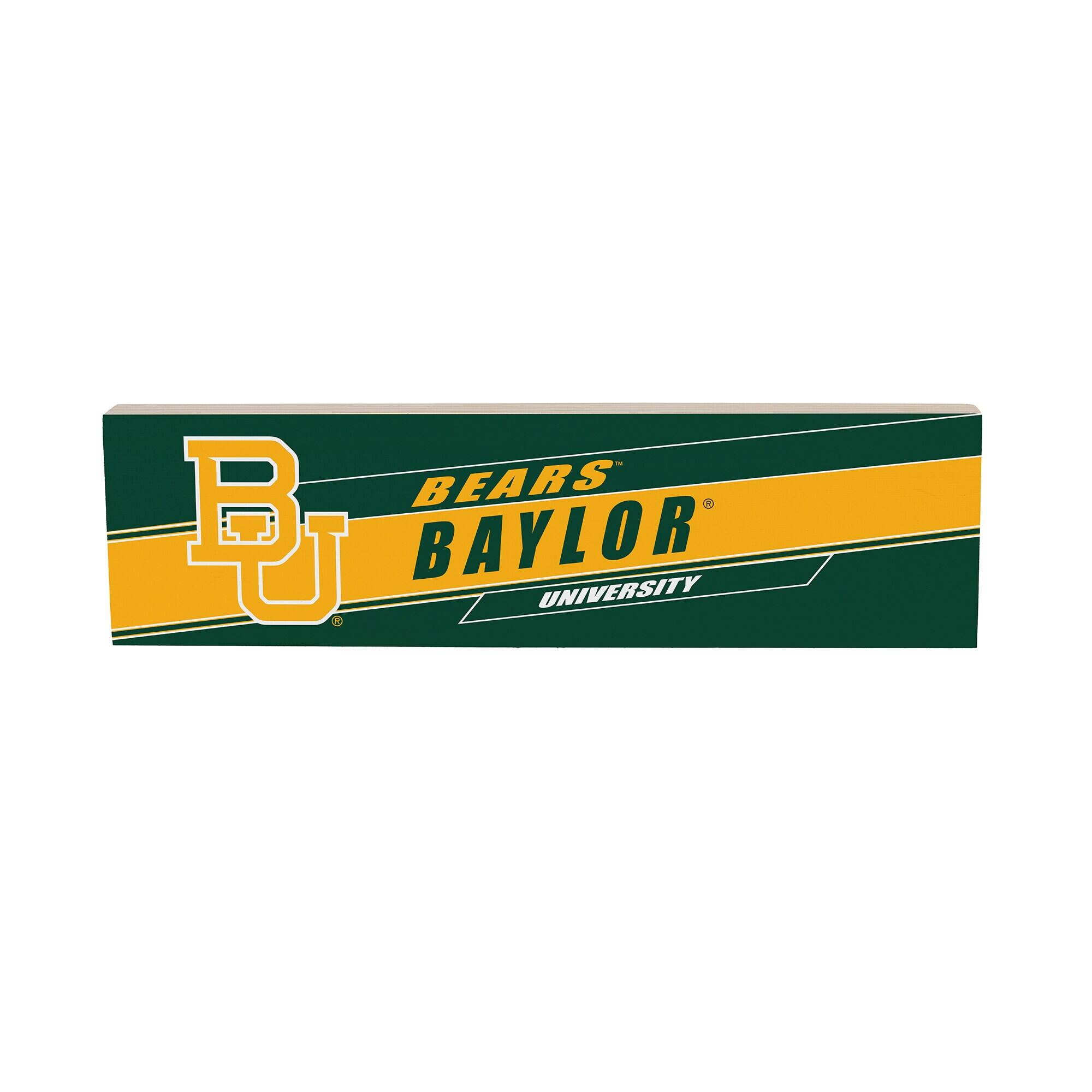 Evergreen Enterprises Baylor Bears 5" x 18" Shadow Logo Wood Mantle ...