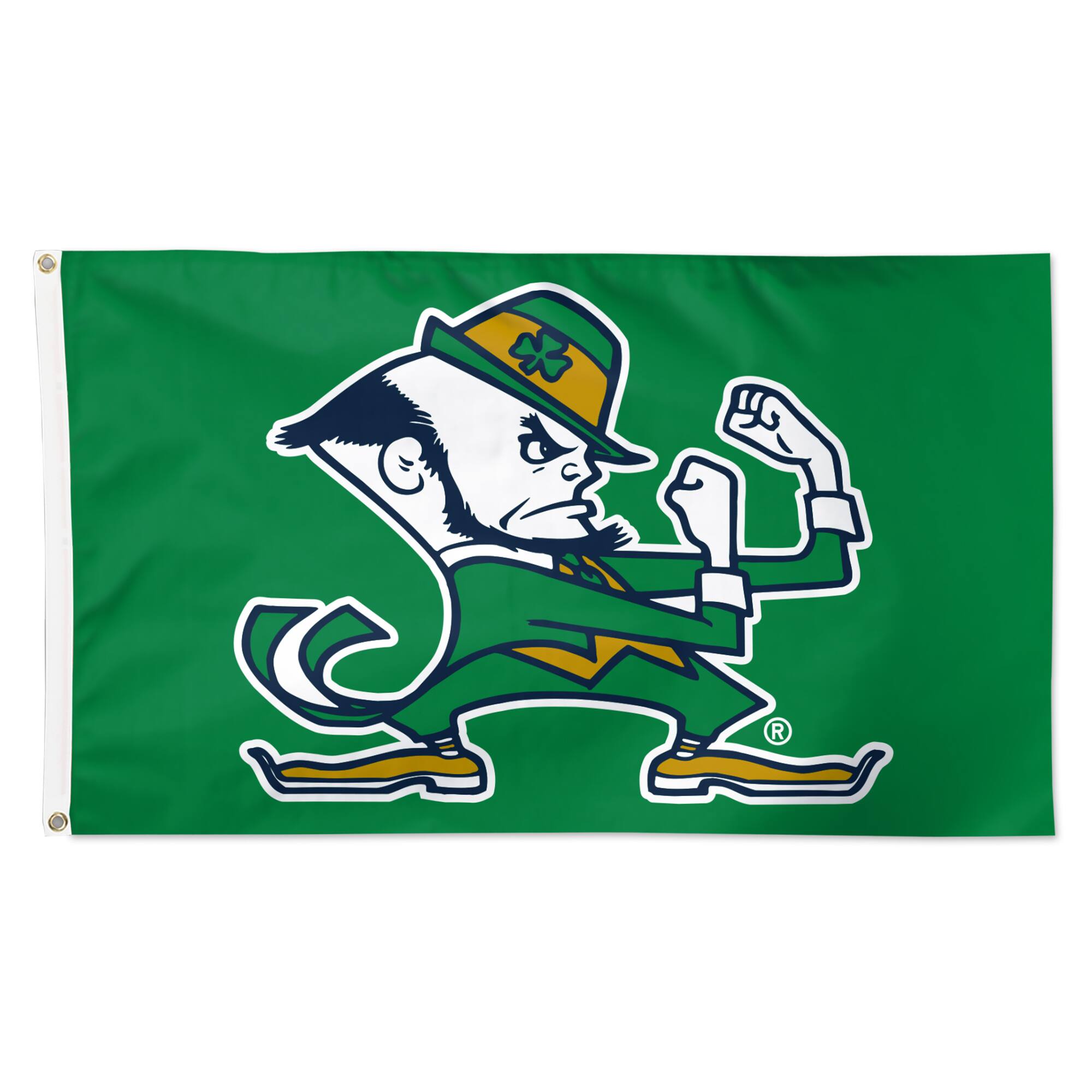 WinCraft Notre Dame Fighting Irish 3' x 5' Single Sided Deluxe Team ...