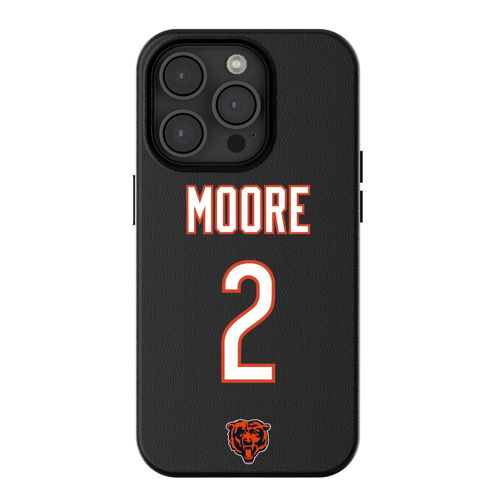 Keyscaper NFL D.J. Moore Chicago Bears iPhone Magnetic Bump Case 16 Pro Black 202347262 - Best Buy