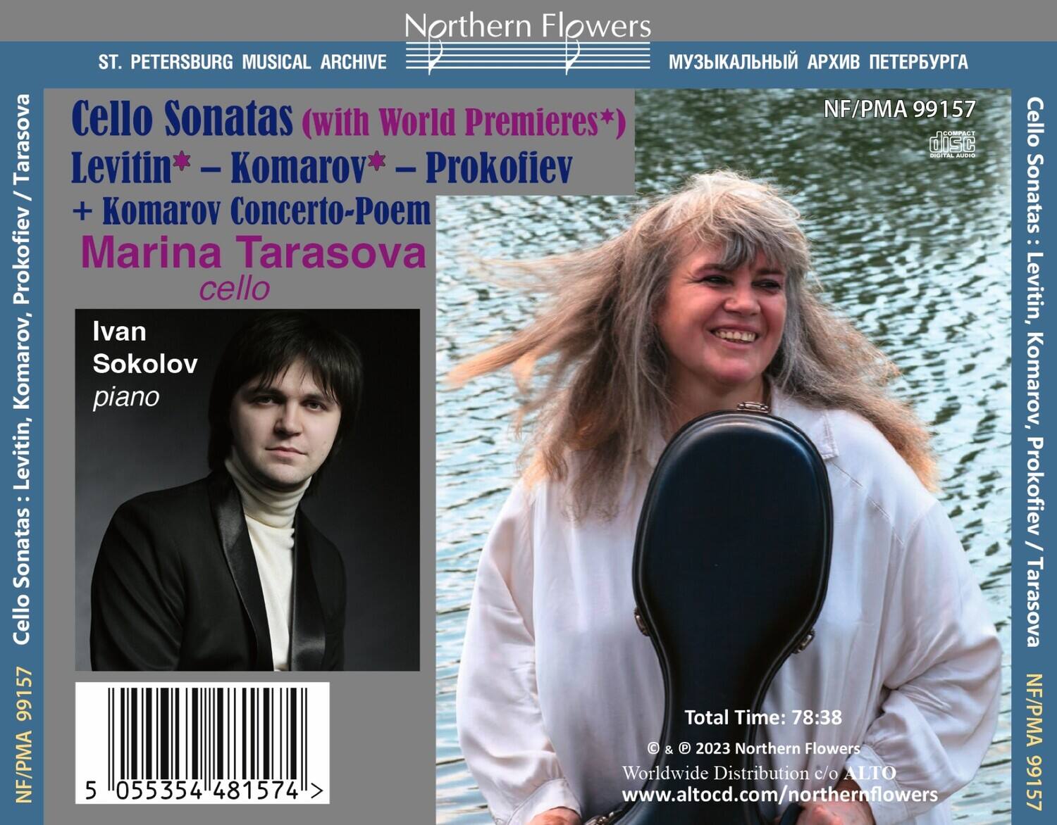 Marina Tarasova Russian Celloo Sonatas; Prokofiev, Levitin,Komarov COMPACT DISCS [CD] - Best Buy