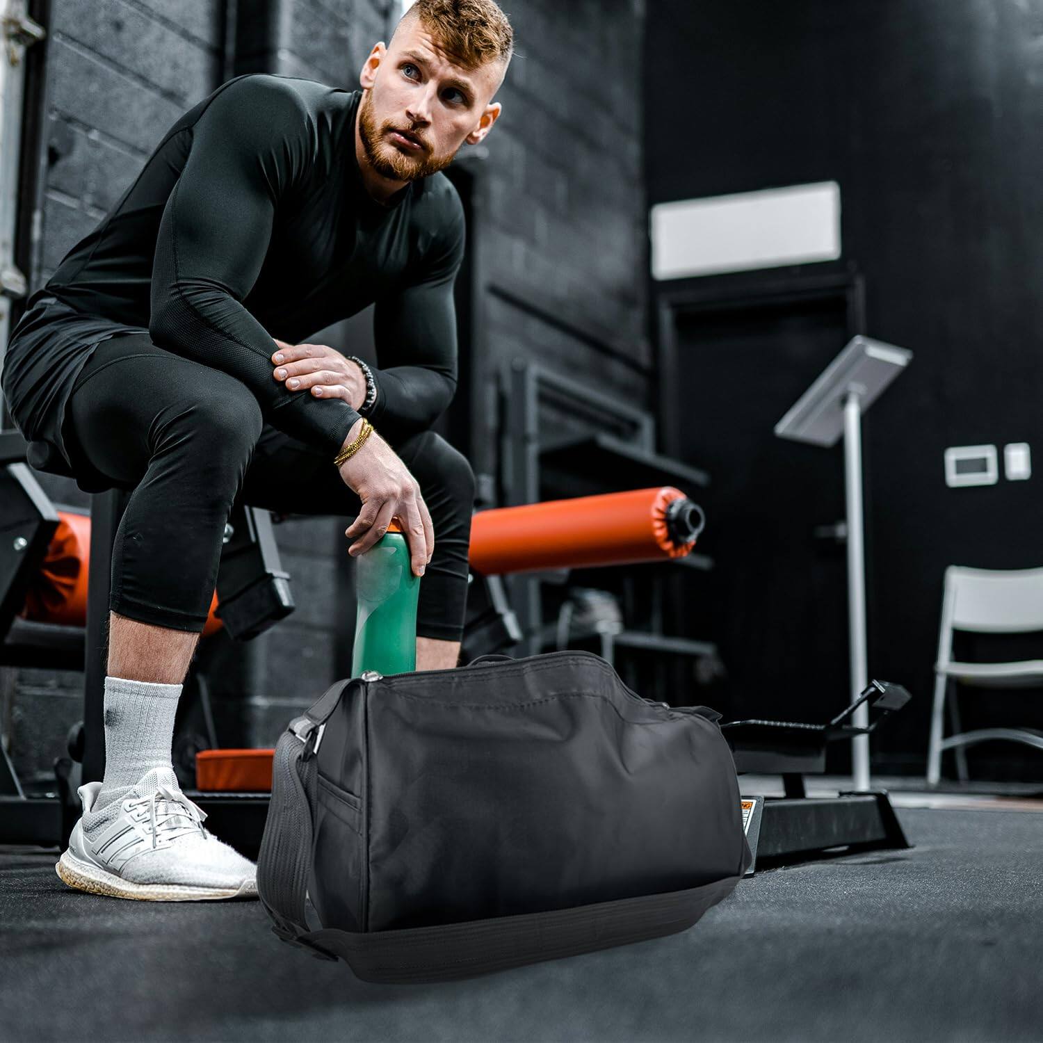 Paradigms Interiors Small Travel Duffel Bag Foldable Waterproof Gym For ...