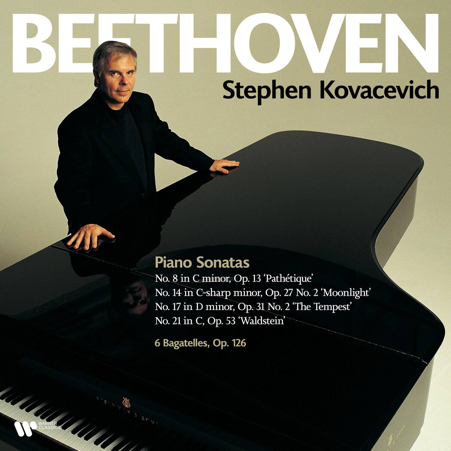 Stephen Kovacevich Beethoven: Piano Sonatas Nos. 8 14 17 & 21 ...