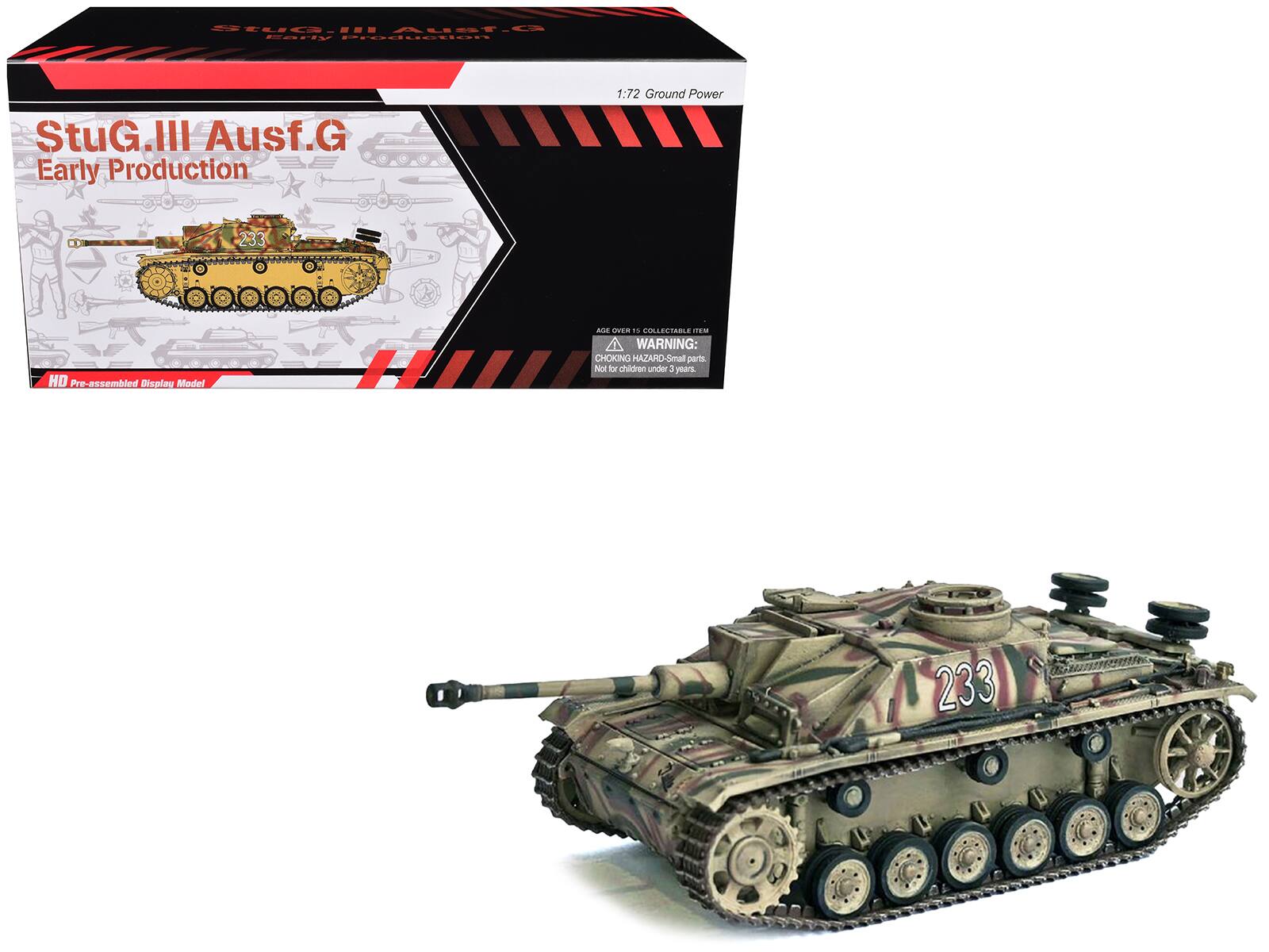 Dragon Models Germany StuG III Ausf. G Early Production Tank #233 Pz ...