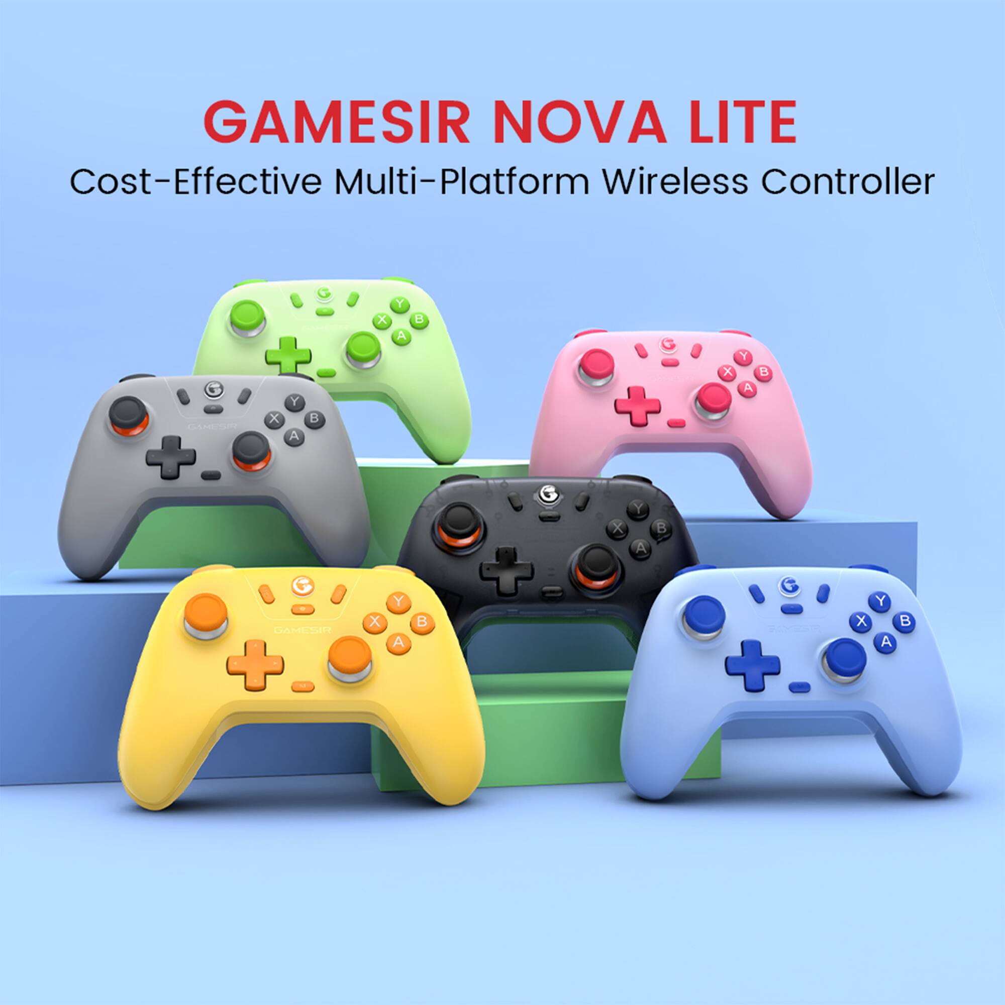 GameSir Nova Lite Wireless Controller for Windows PC, iOS, Android ...