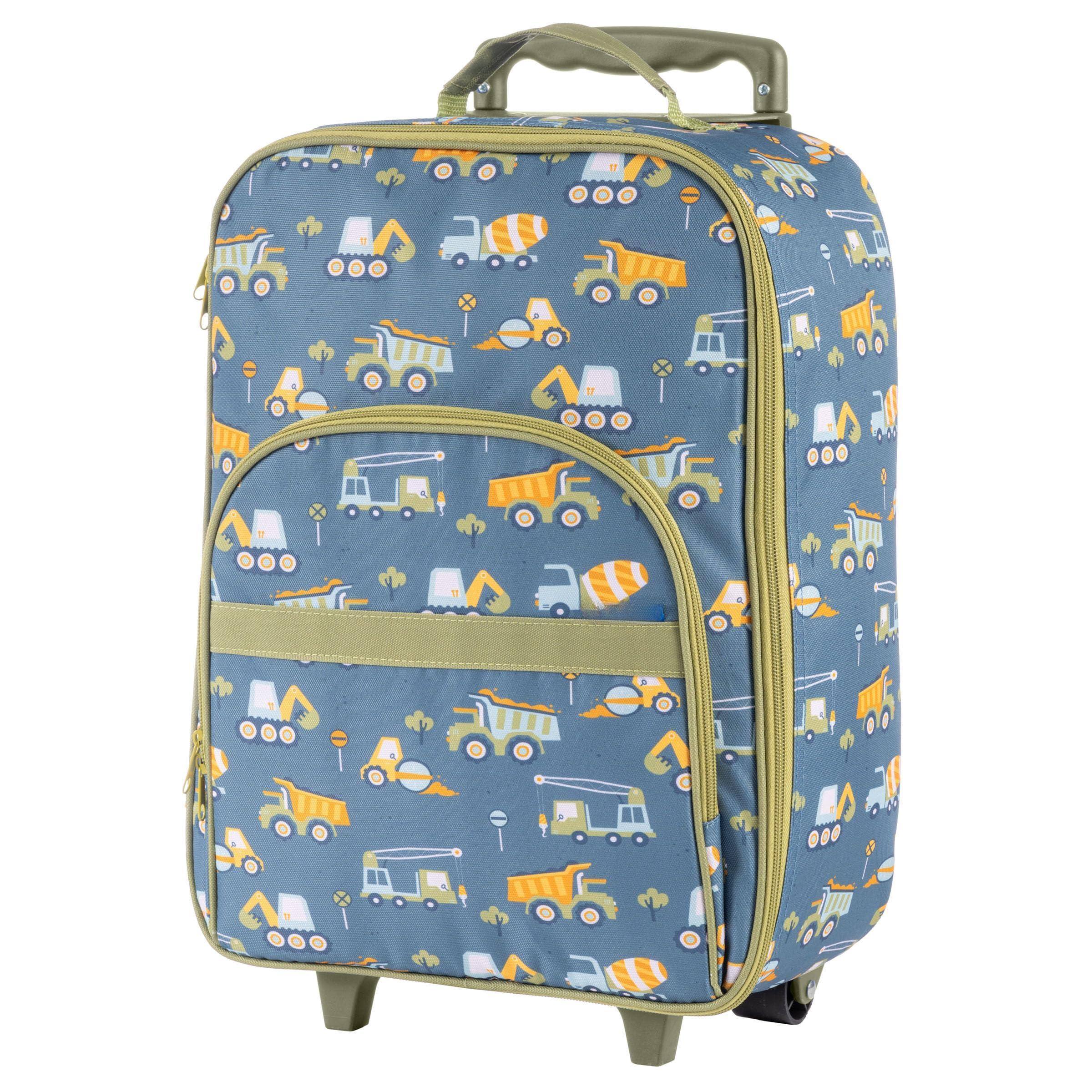 Dapper Styles Kids' Luggage Construction One Size perfectrolling doesn ...