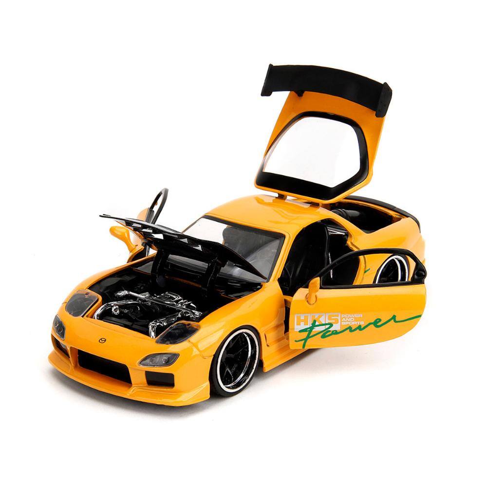 Jada 1993 Mazda RX 7 "HKS Power" with Carbon Hood "JDM Tuners" Series 1 ...