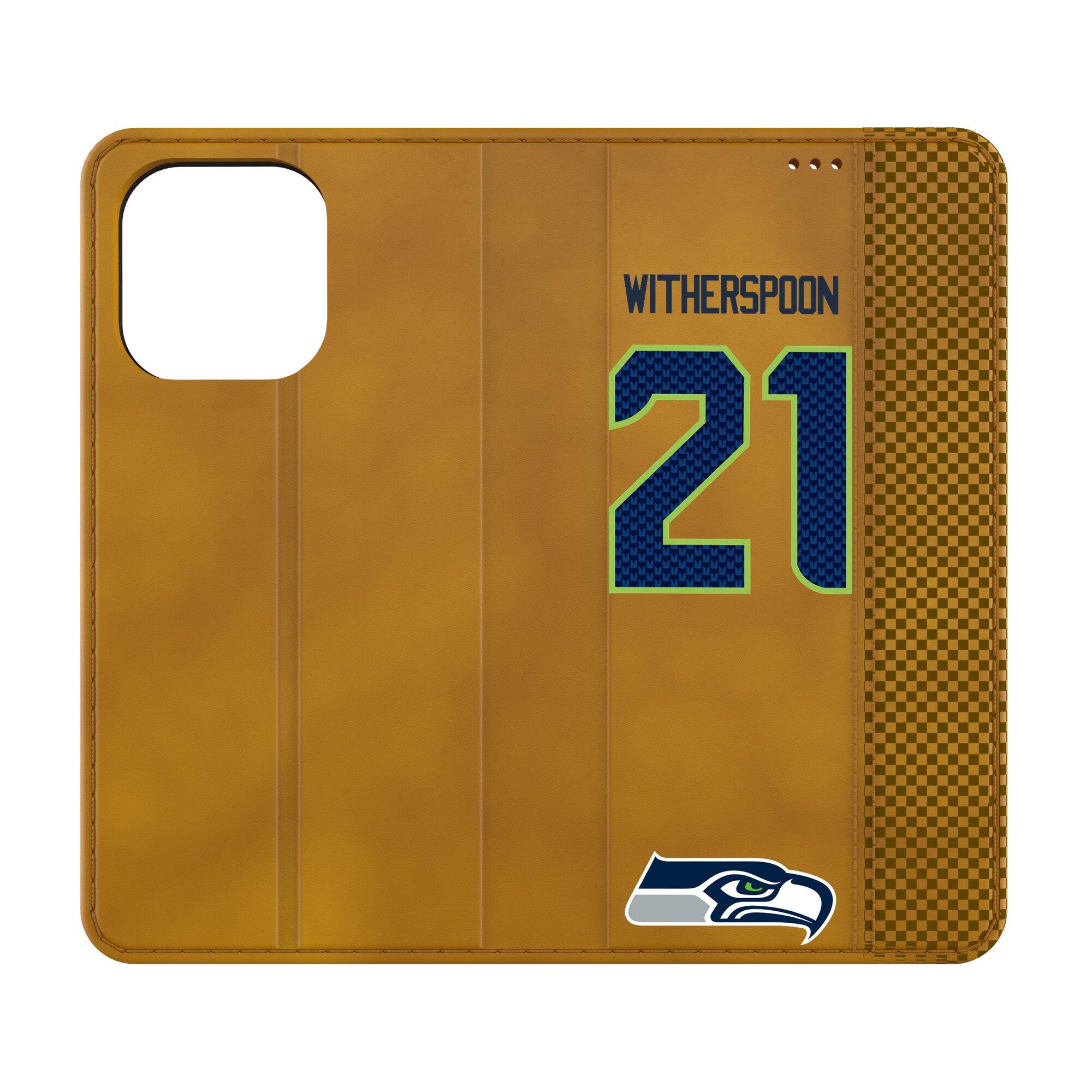 Keyscaper NFL Devon Witherspoon Seattle Seahawks Folio iPhone Case 13 ...