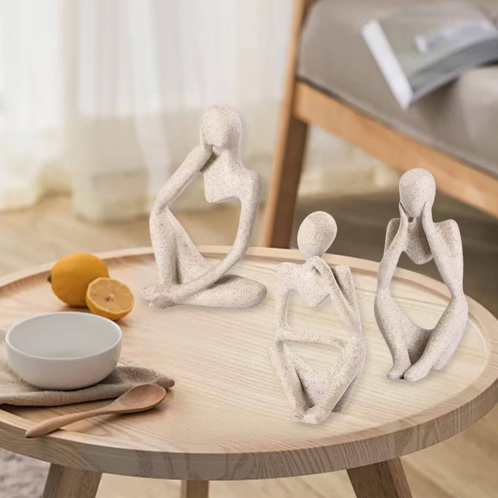 ThinkLink Electronic Desktop Thinker Statue Decor Ornament Modern ...