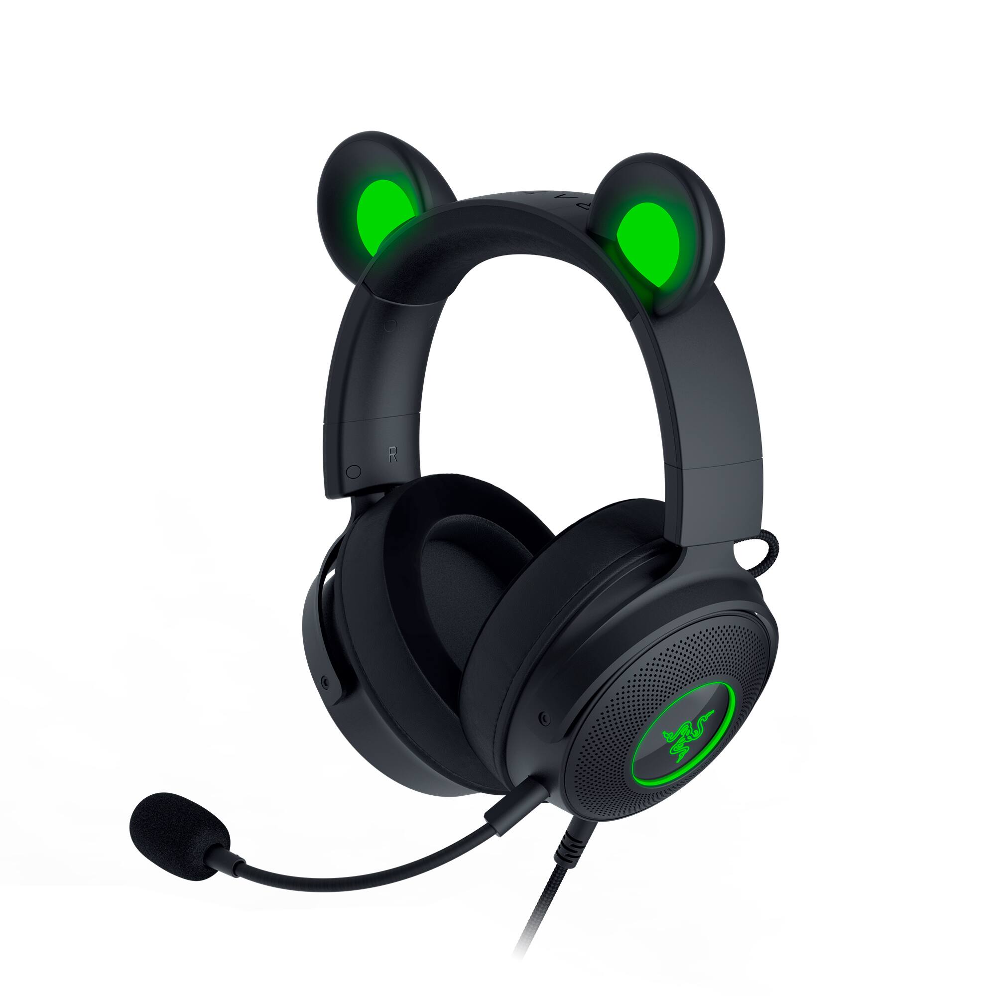 Razer Kraken Kitty V2 Pro Wired Over the Ear Gaming Headset for PC, Mac ...