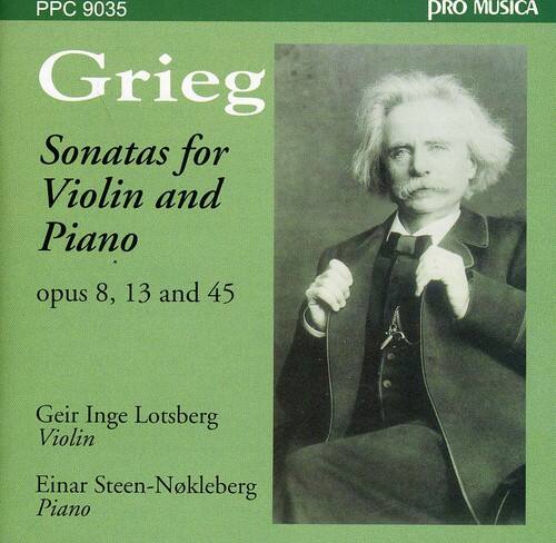 Einar Steen N kleberg Sonatas for Violin & Piano Op 8 13 & 45 COMPACT ...