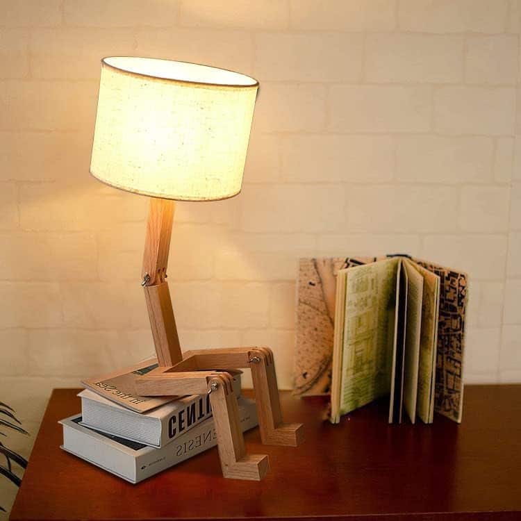 Stamp n Camp - Cute Unique Lamps Table Lamp Adjustable Legs and Arms ...