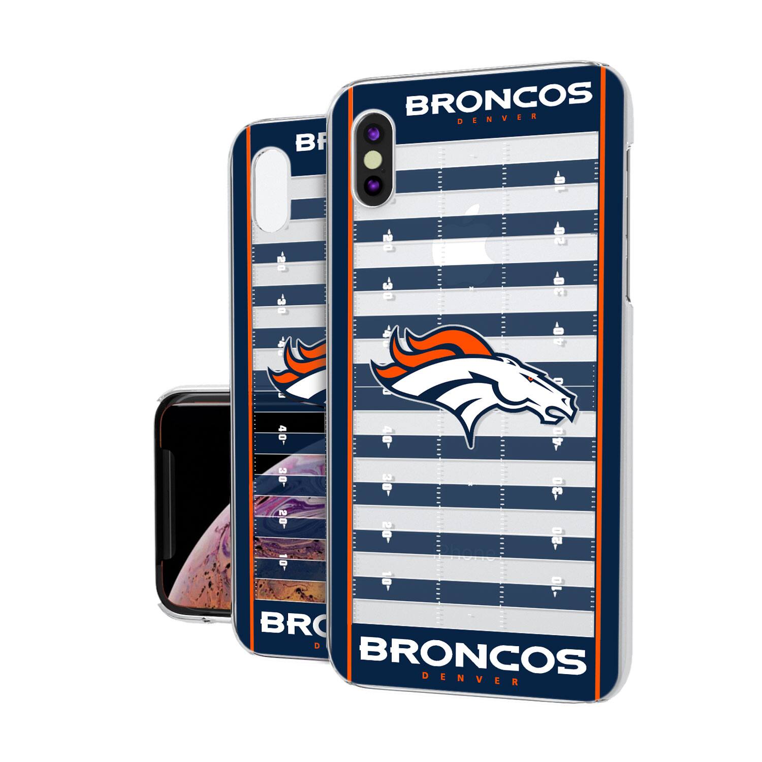 Keyscaper NFL Denver Broncos iPhone Clear Field Design Case 16e ...