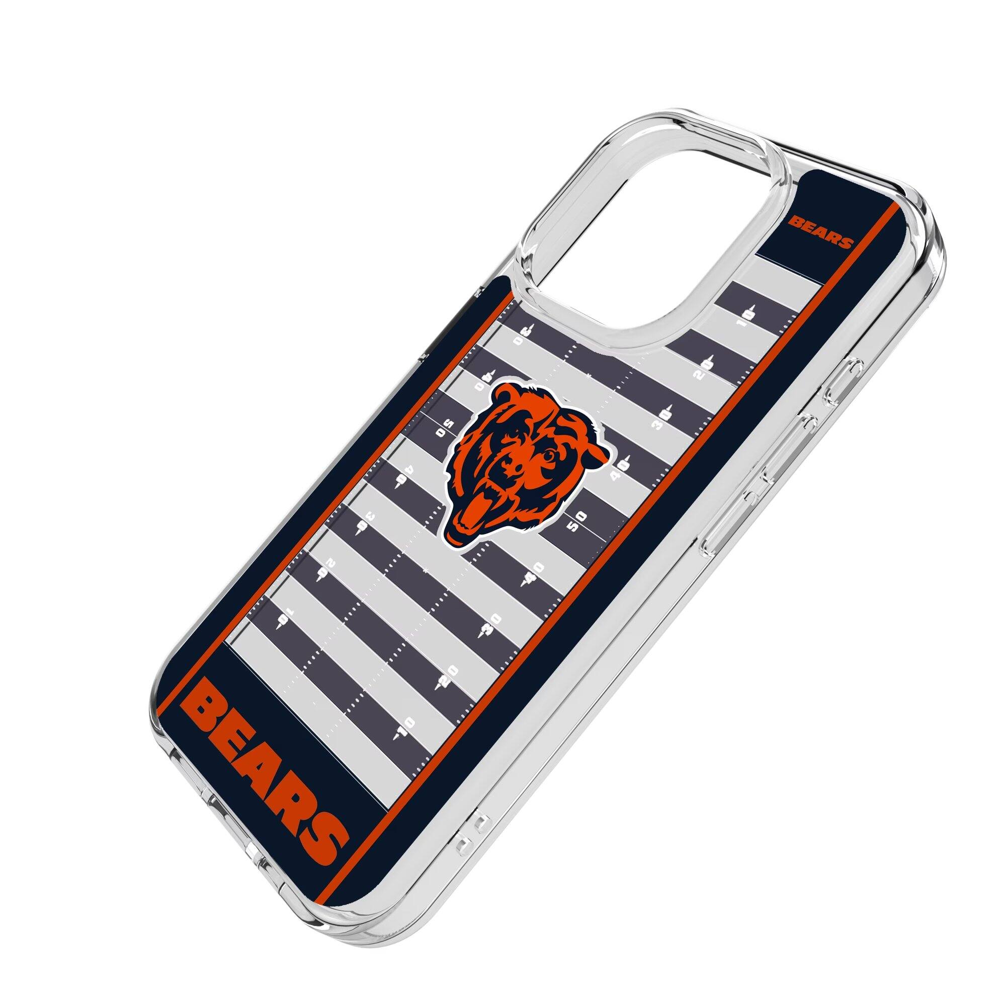 Keyscaper NFL Chicago Bears iPhone Clear Field Design Case 14 Pro Max ...