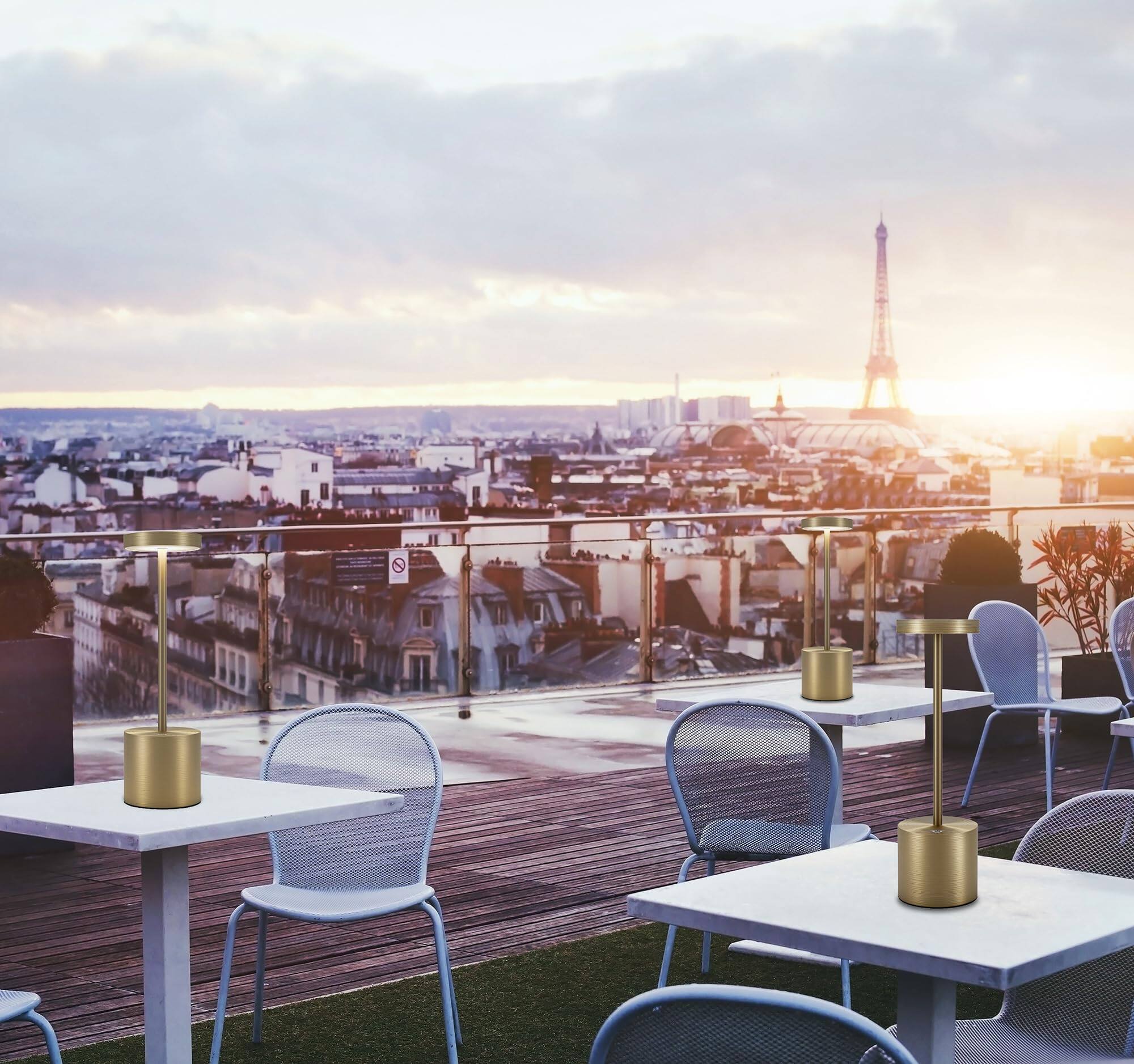 Reds Spade Led Cordless Table Lamps Set Of Portable Rechargeable Lamp ...