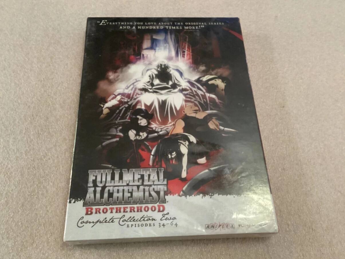 Fullmetal Alchemist Brotherhood Complete Collection TWO EPISODES 34 64 ...