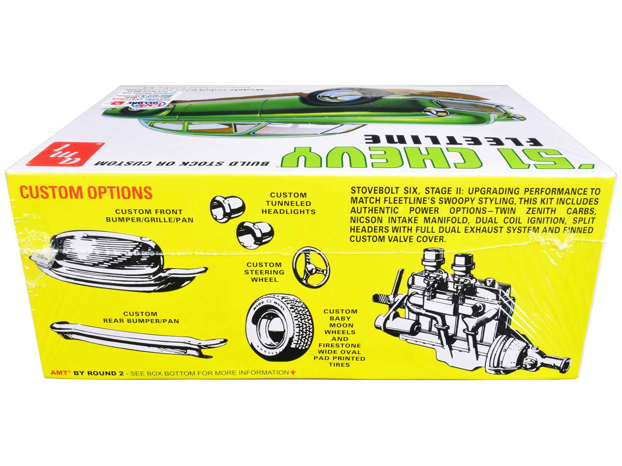 Skill 2 Model Kit 1951 Chevrolet Fleetline 2 in 1 Kit 1/25 Scale Model ...