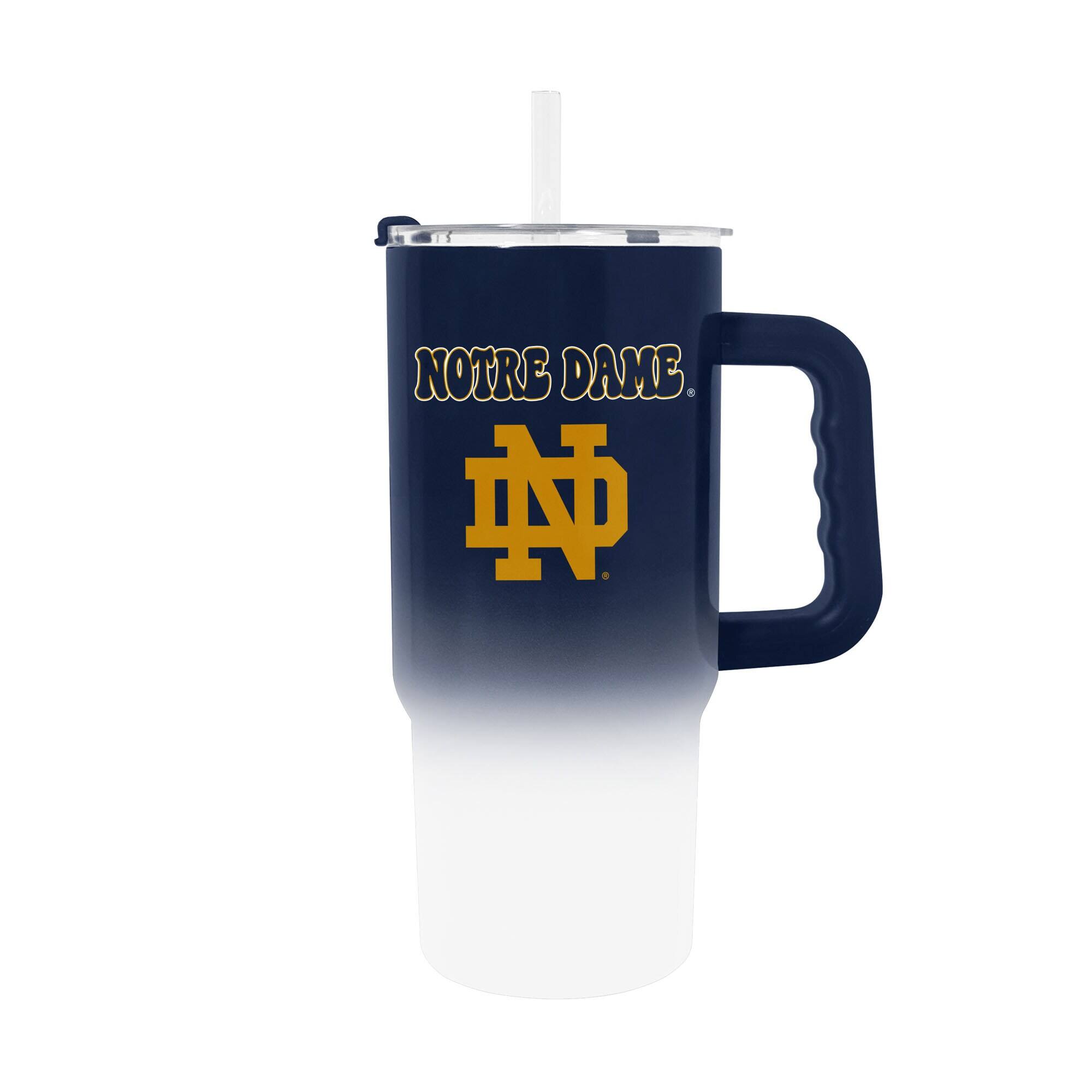 Logo Brands Notre Dame Fighting Irish 24oz. Ombre Stainless Steel ...