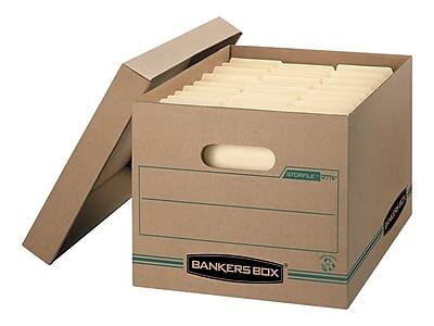 Bankers Box Stor/File 100% Recycled Corrugated File Storages Boxes ...