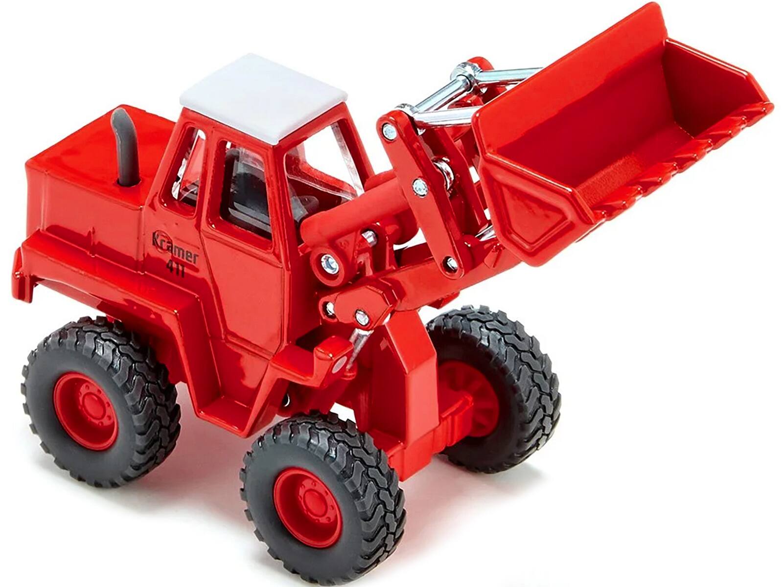 Kramer 411 Wheel Loader Top 1/50 Diecast Model by Siku Red with White ...
