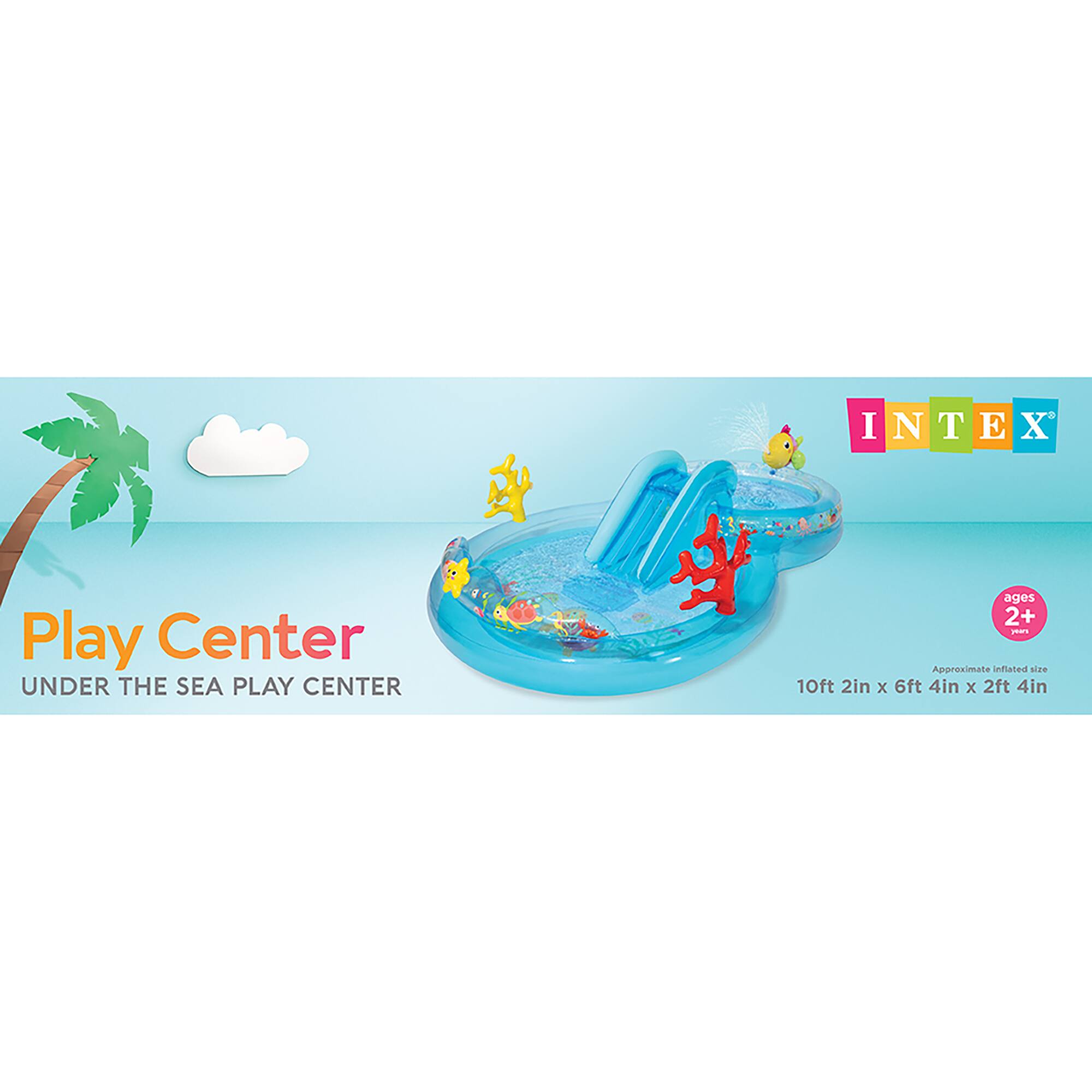 Best Buy: Intex Play Center Water Slide: Under The Sea G0078257561438