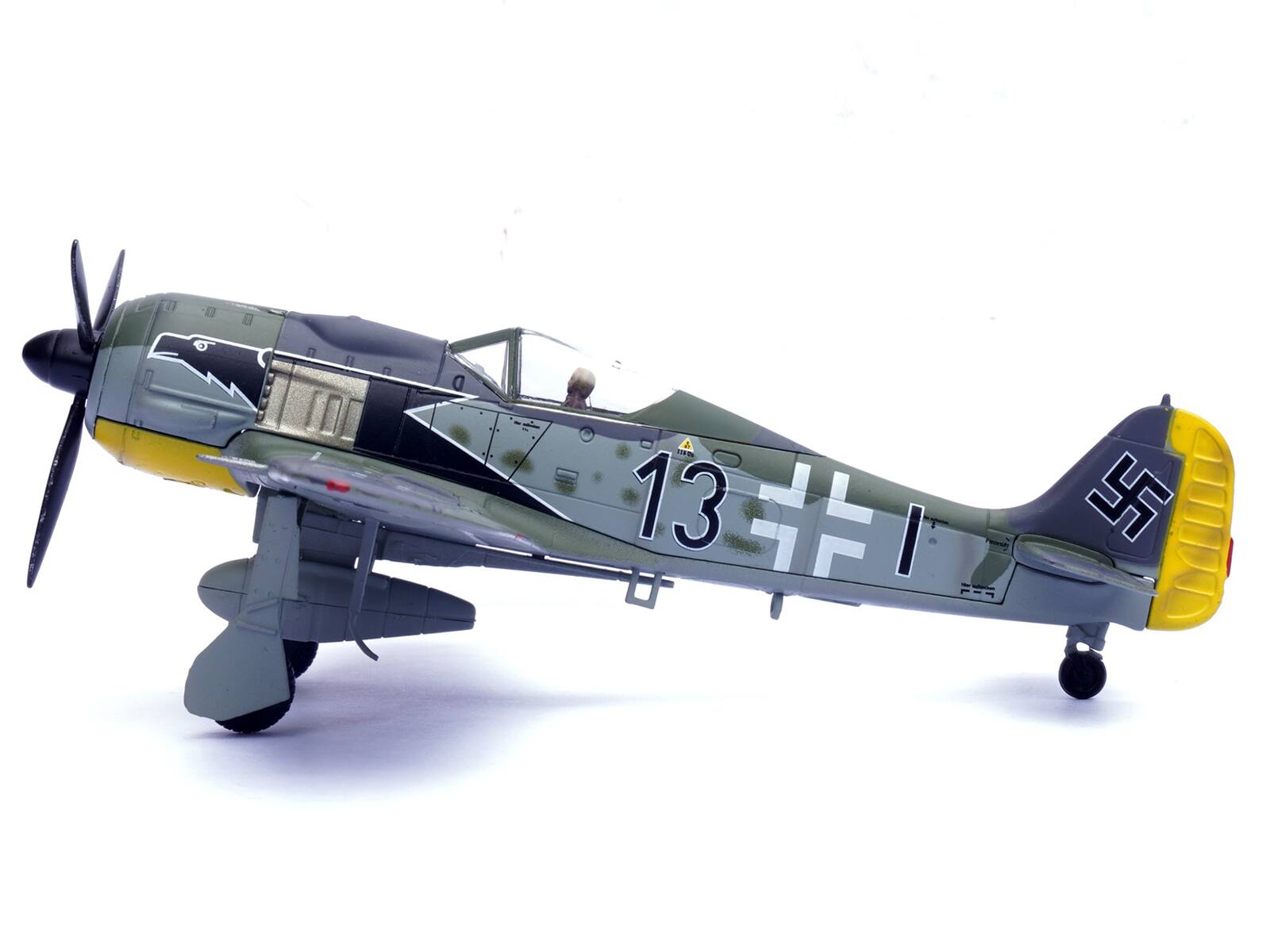 Legion Focke Wulf Fw 190A Aircraft Black 13 8./JG 2 Richthofen France ...