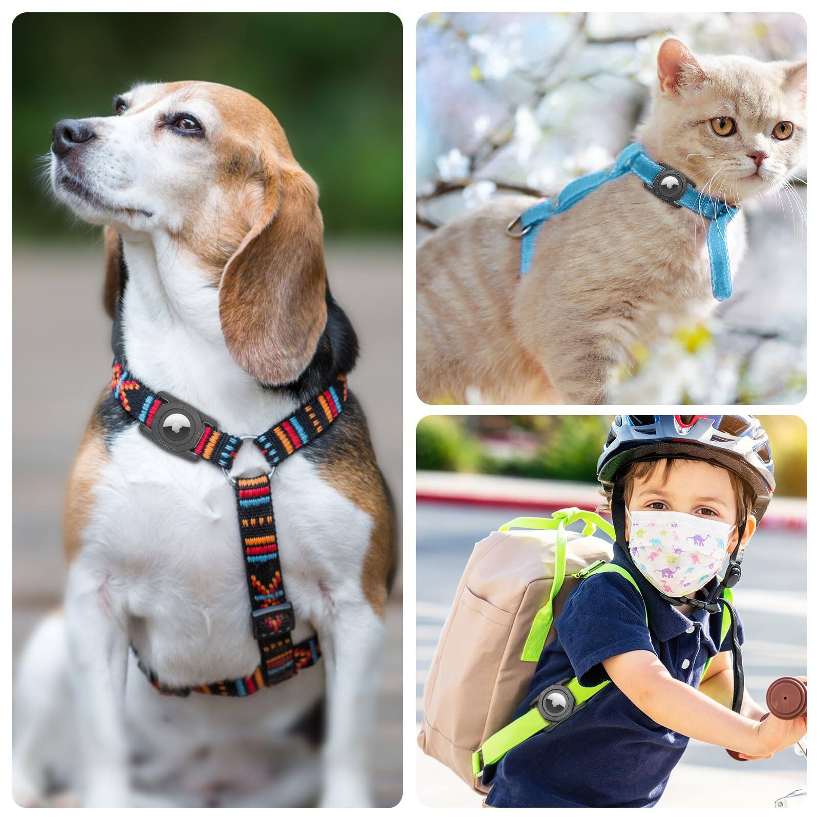 Leash Valley Refurbished Excellent Airtag Holder For Dog Collar ...