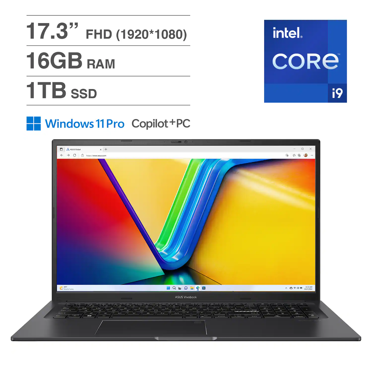 Windows 11 Pro and Intel Core i9 ASUS Laptops - Best Buy