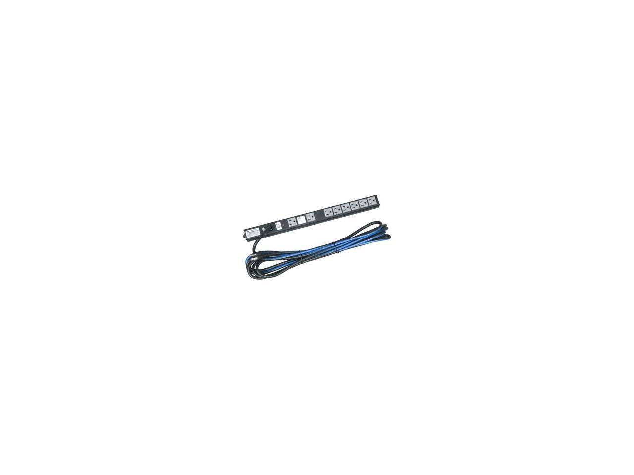 Middle Atlantic Products PD 815SC 8 Outlets Power Strip Black PD815SC ...