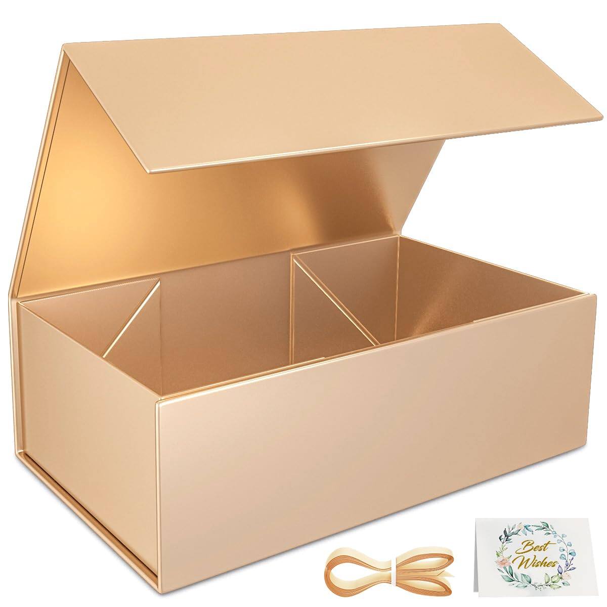 Paradigms Interiors Black Gift Box '' Boxes For Presents With Lids ...