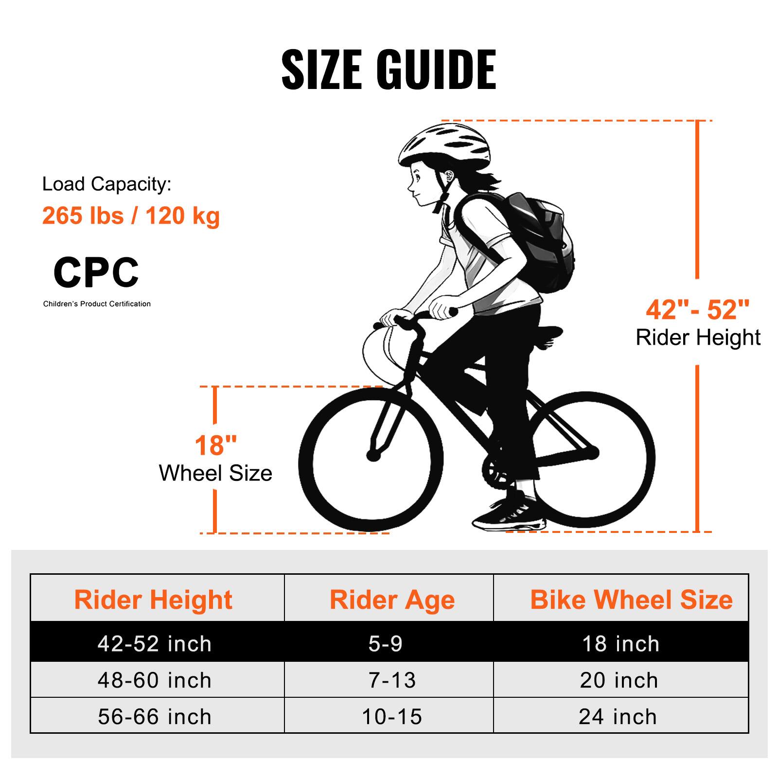 VEVOR BMX Bike, 18 Inch Wheel Freestyle Bike, BMX Race Bike with 360° Rotor, Beginner Level BMX ...