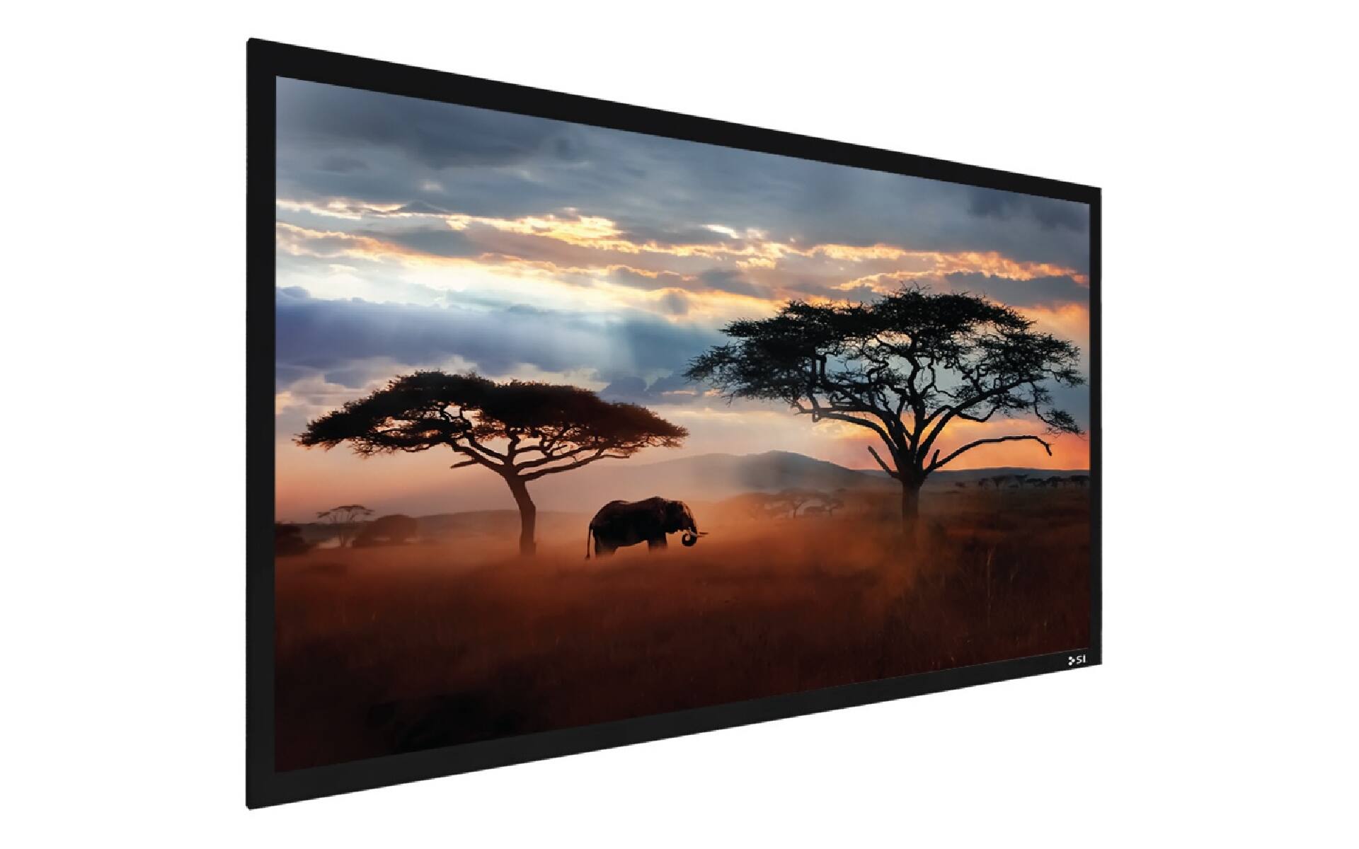 Screen Innovations Fixed 2” Frame – 16:9 – 100” – Slate 1.2 Gain ...