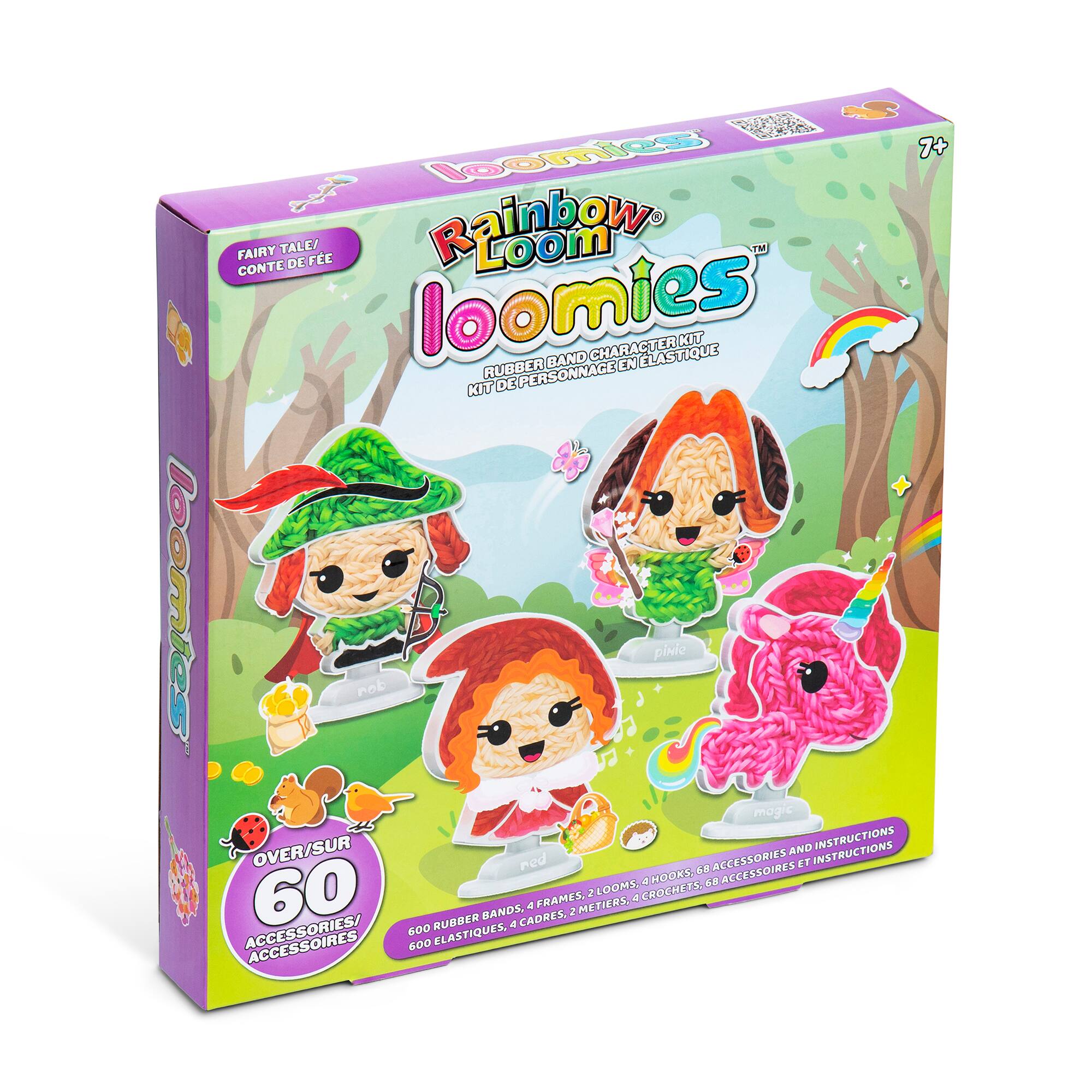 Choon's Design Rainbow Loom: Loomies Fairy Tale Figurines 4 Character ...