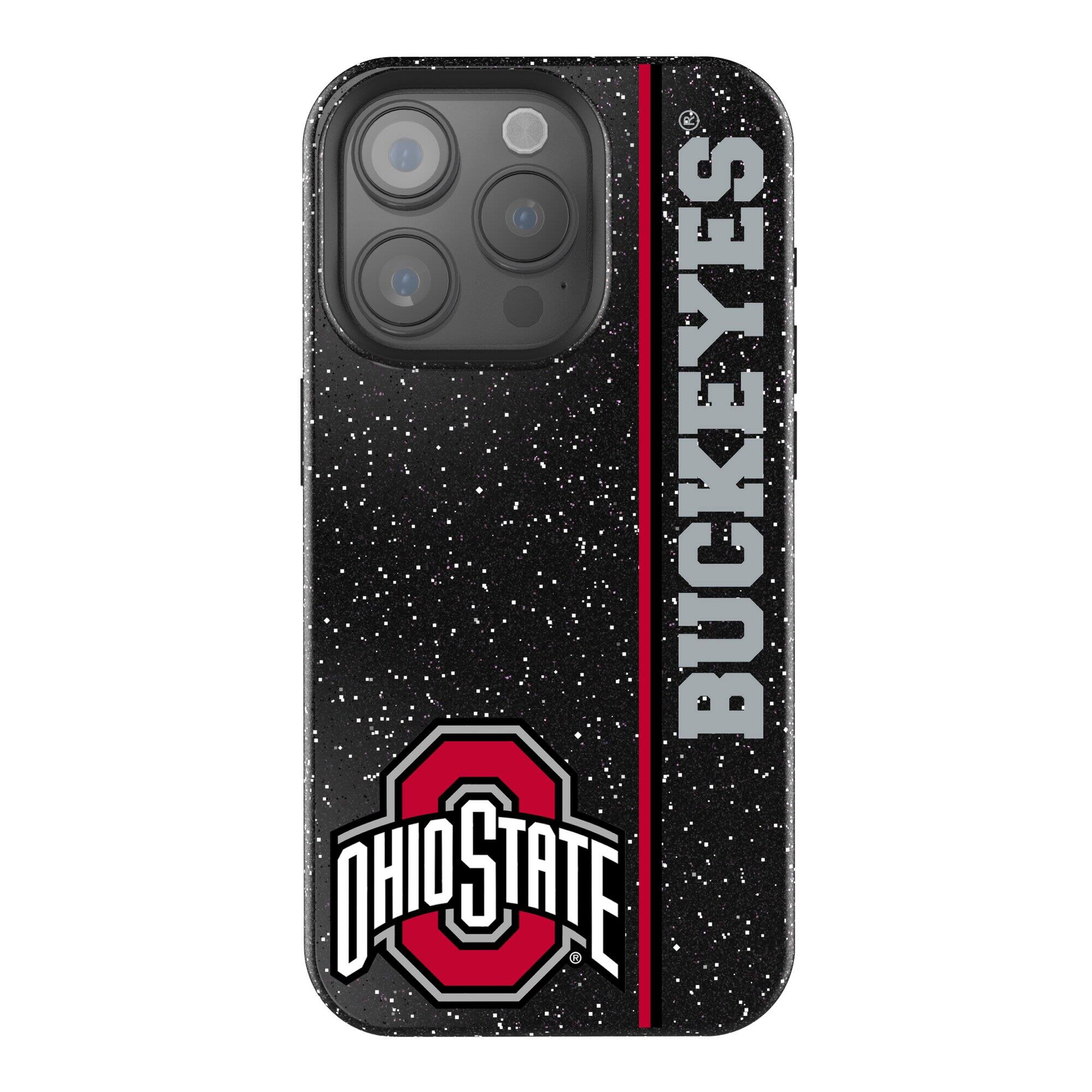 Keyscaper NCAA Ohio State Buckeyes iPhone Bling Case 14 Pro Black ...