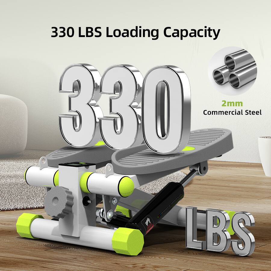 HARISON Mini Stepper with LCD Monitor, 300LB Capacity, Portable Under ...