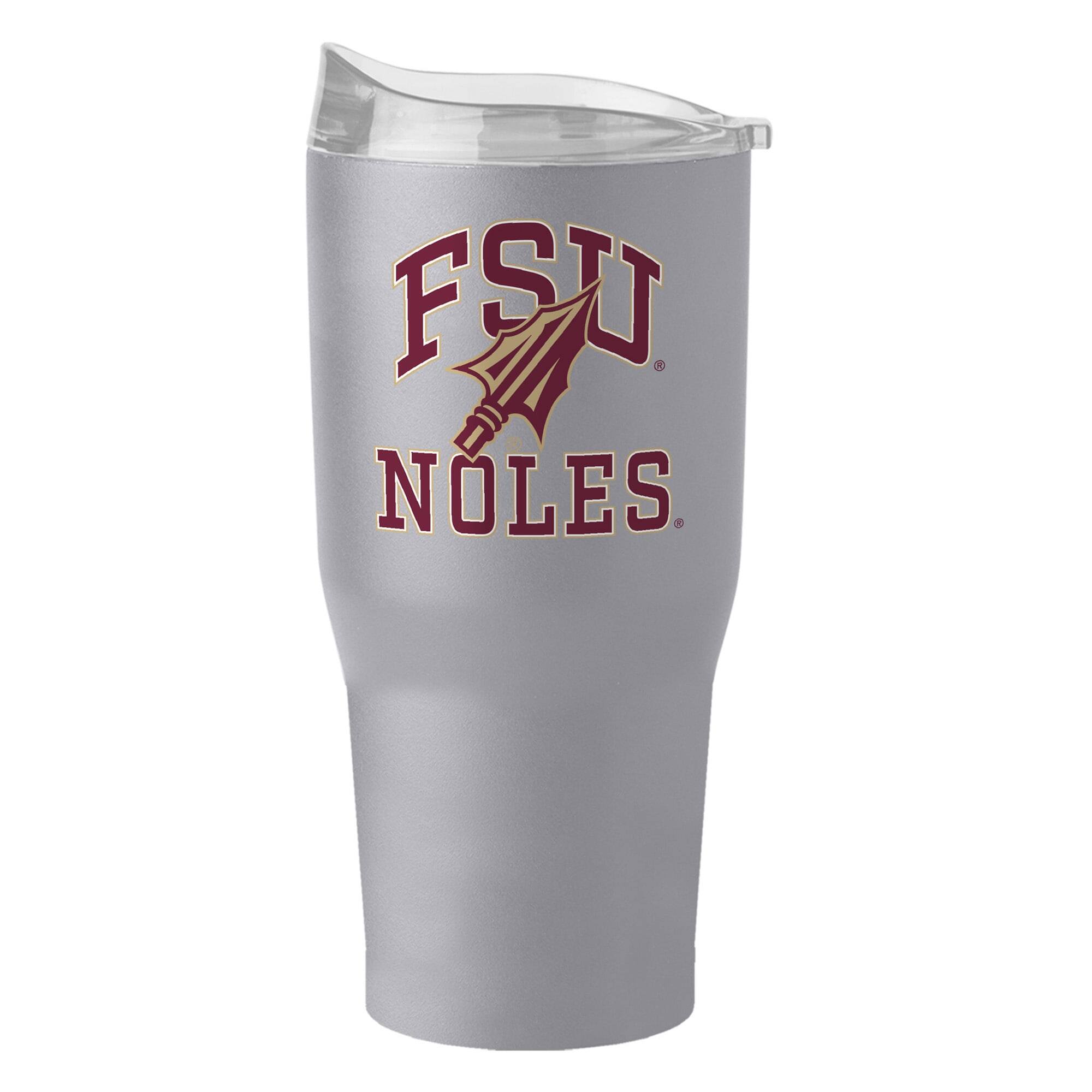 Logo Brands Florida State Seminoles 30oz. Stone Powder Coat Tumbler ...