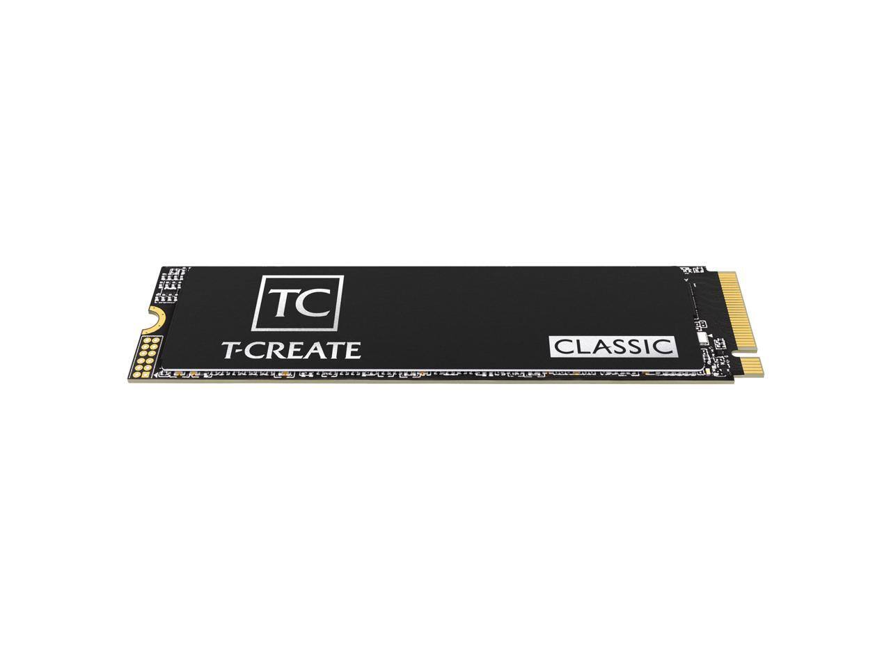 Team Group TEAMGROUP T Create Classic C47 2TB Gen4 PCIe 2280 NVMe ...