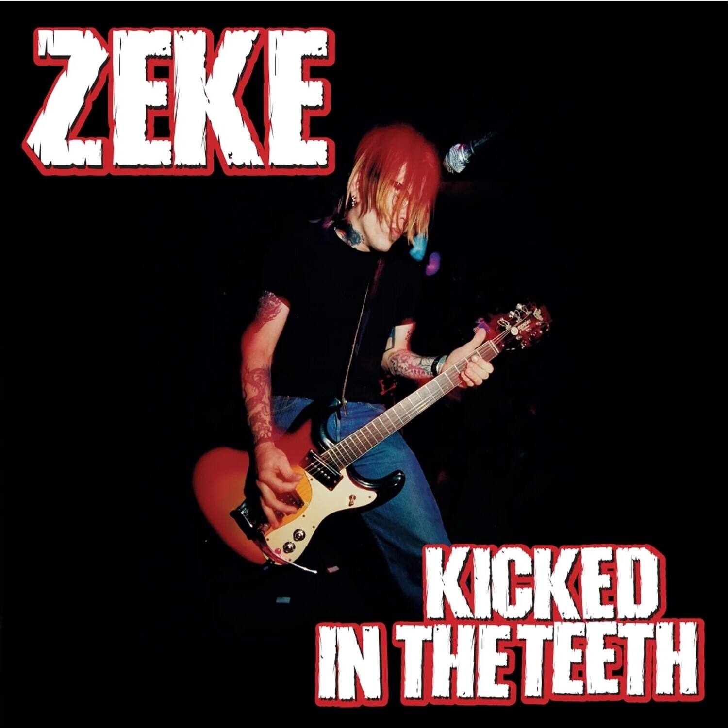 Zeke Kicked In The Teeth Limited 180 Gram Red & Black Marble Colored ...
