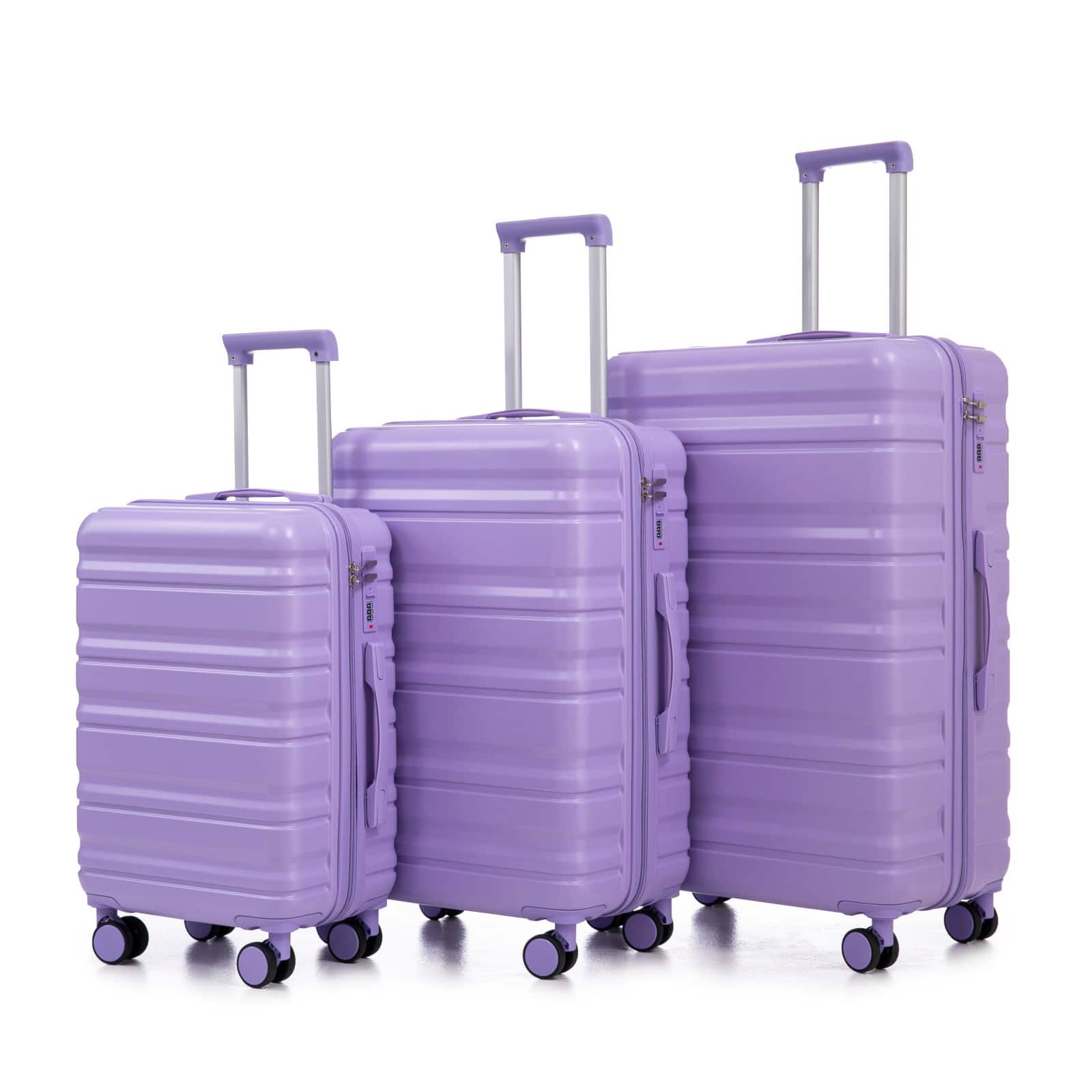 Spinner Ecooso - 20"/24"/28" 3 pcs/set in ABS Wheel , Carry on Suitcase ...
