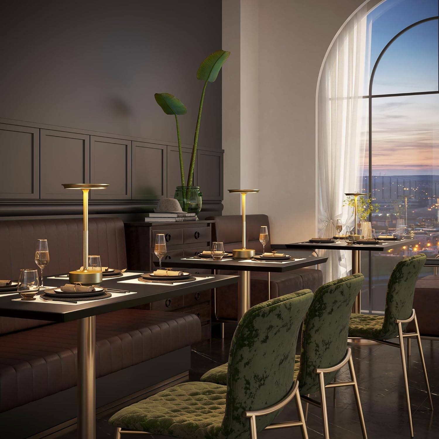 Stamp n Camp Cordless Table Lamps Rechargeable Portable 5000mAh Battery ...