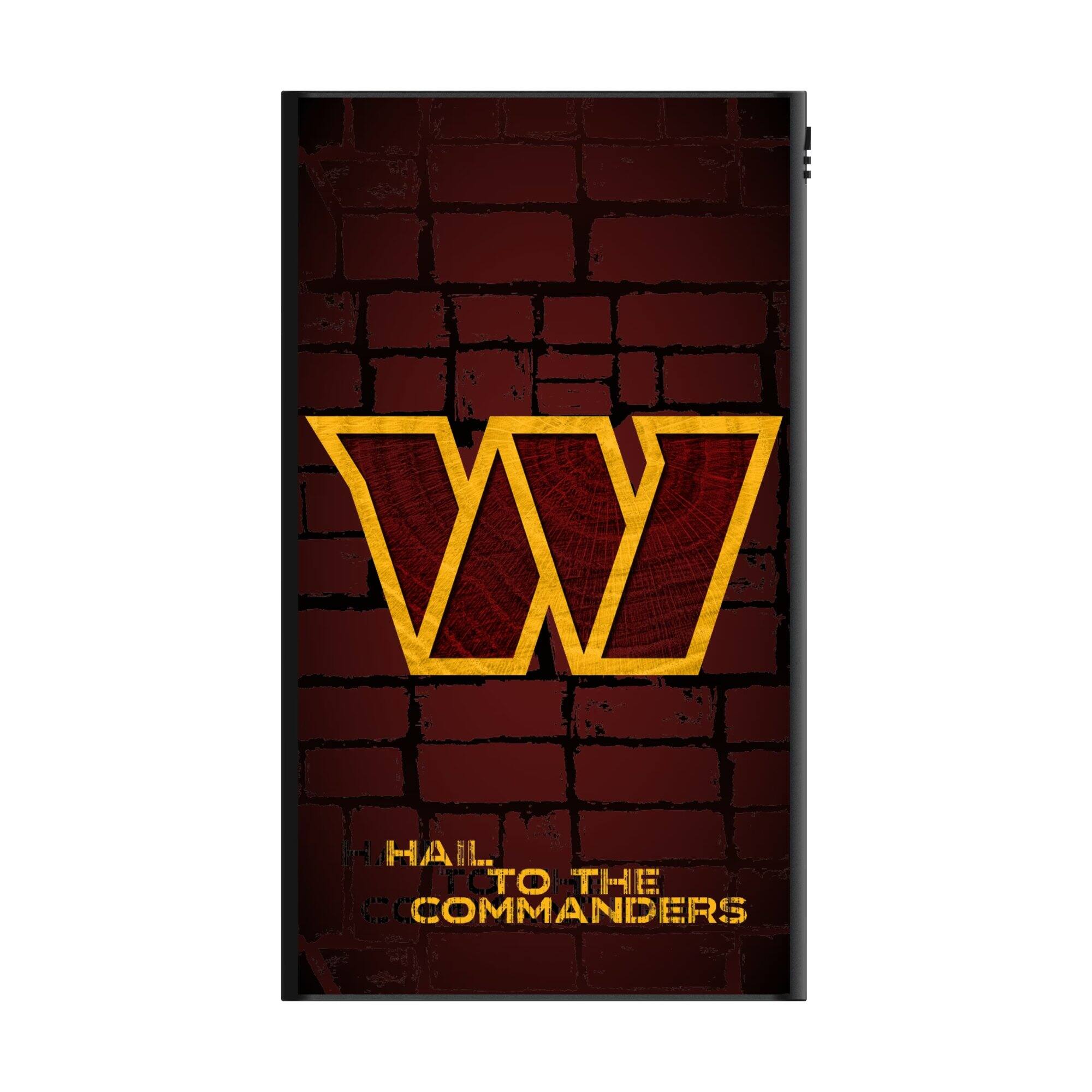 Keyscaper Washington Commanders 5000mAh Flat Powerbank Black 203928818 ...