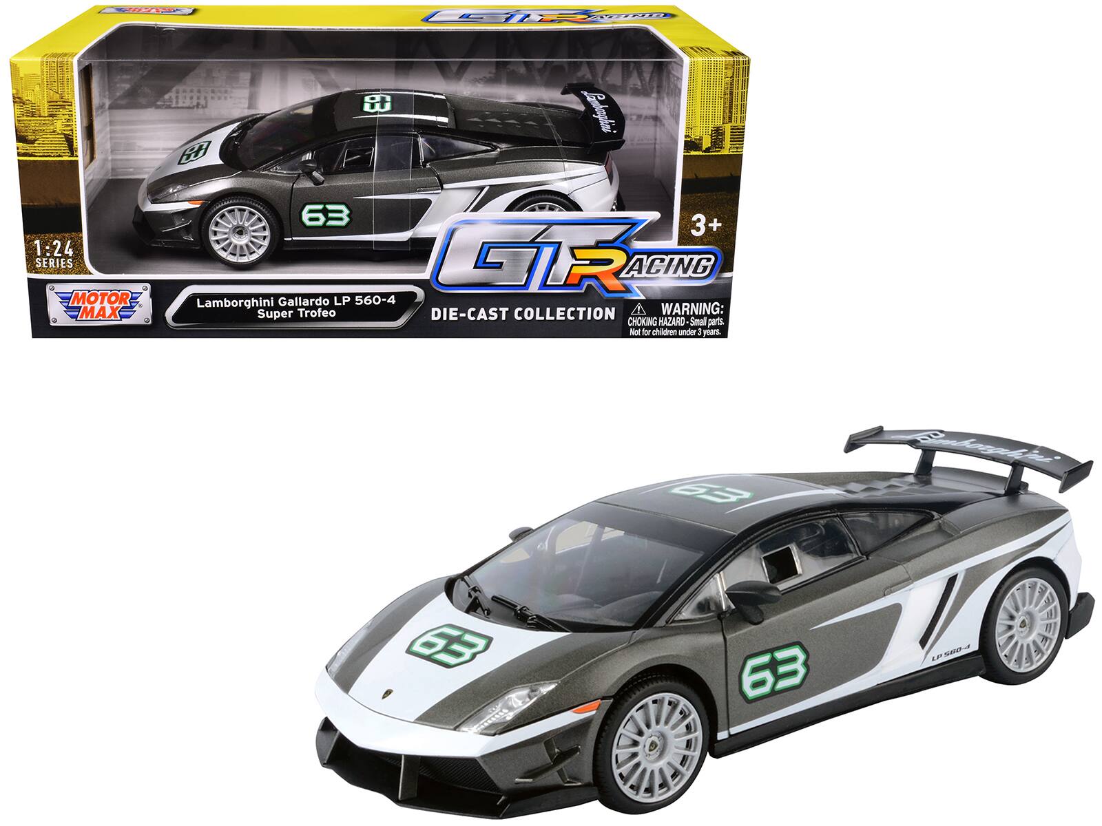 Motormax Lamborghini Gallardo LP 560 4 Super Trofeo #63 "GT Racing ...