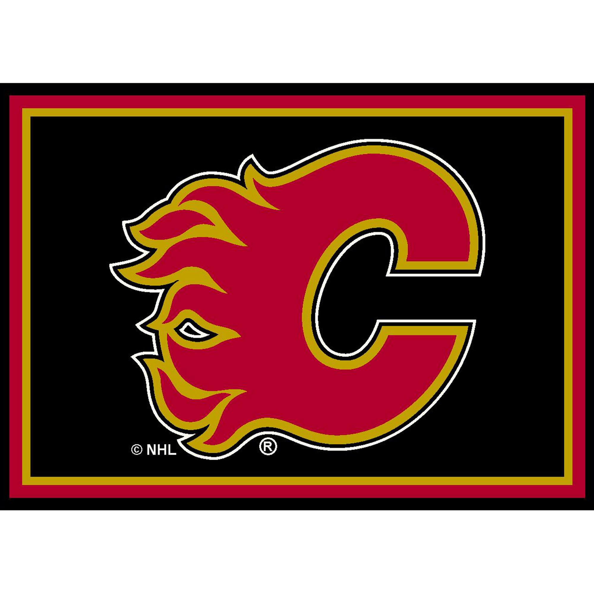 Imperial Calgary Flames 5'4'' x 7'8'' Spirit Rug Multicolor 4090761 ...