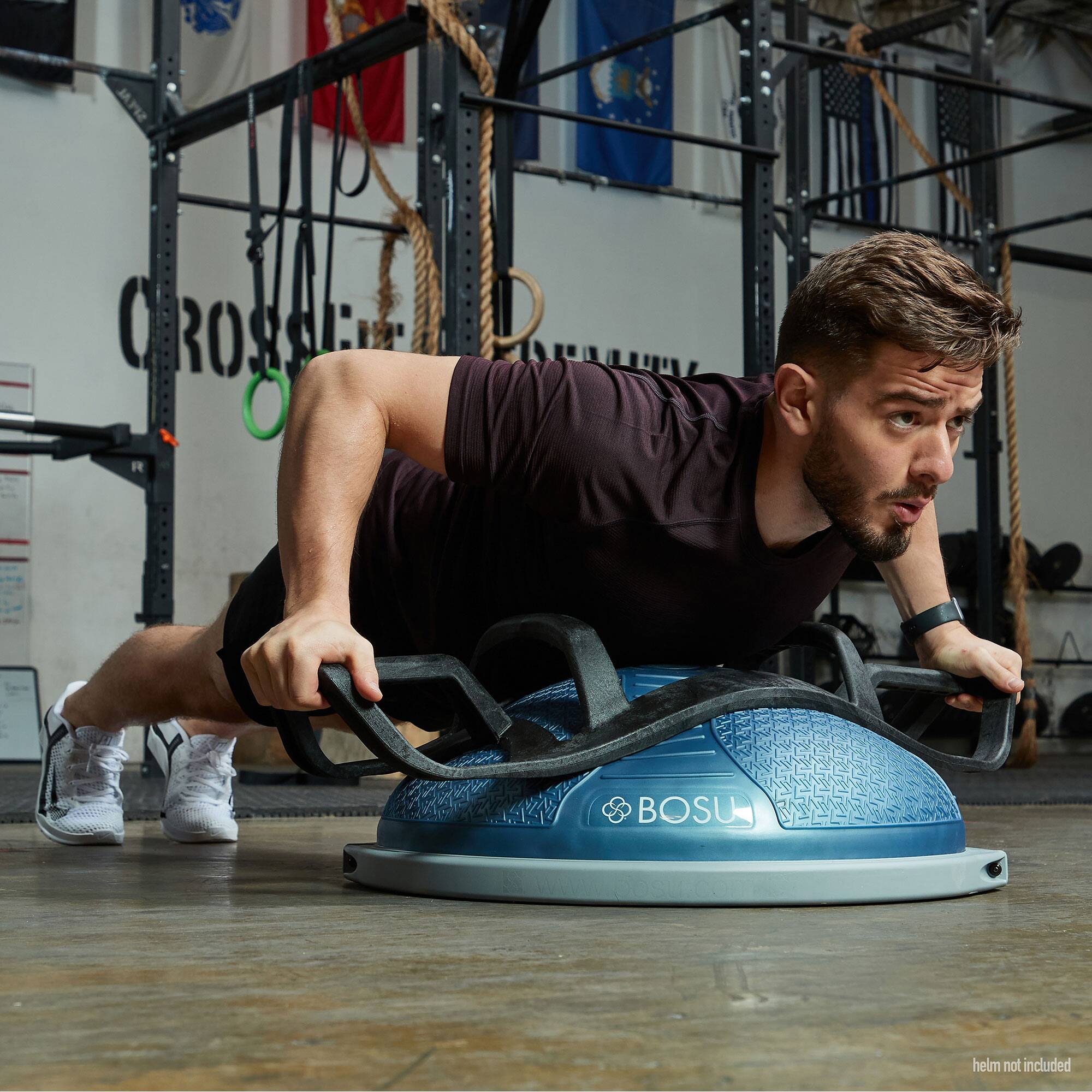 Bosu Pro NexGen 25IN Home Fitness Exercise Gym Balance Trainer with ...