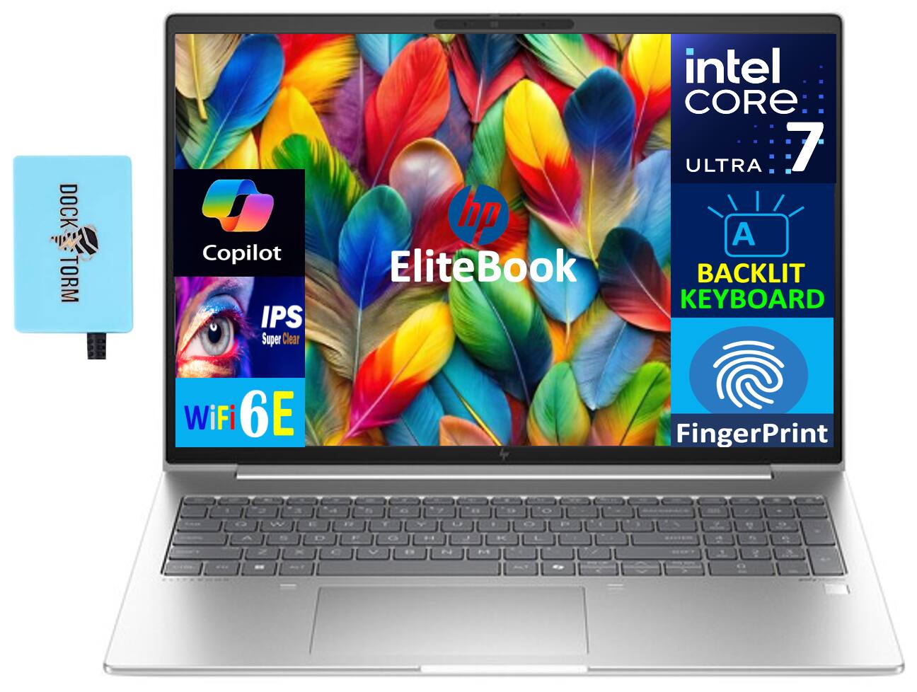 HP EliteBook 660 Laptop 16.0 WUXGA (Intel Ultra 7 165U , 32GB DDR5, 2TB ...