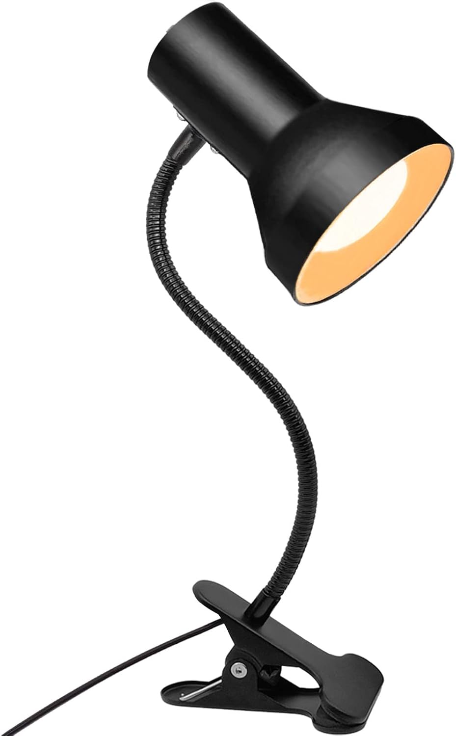 Schertz Eye Caring Clip On Desk Lamp – 360° Gooseneck, Portable Reading ...